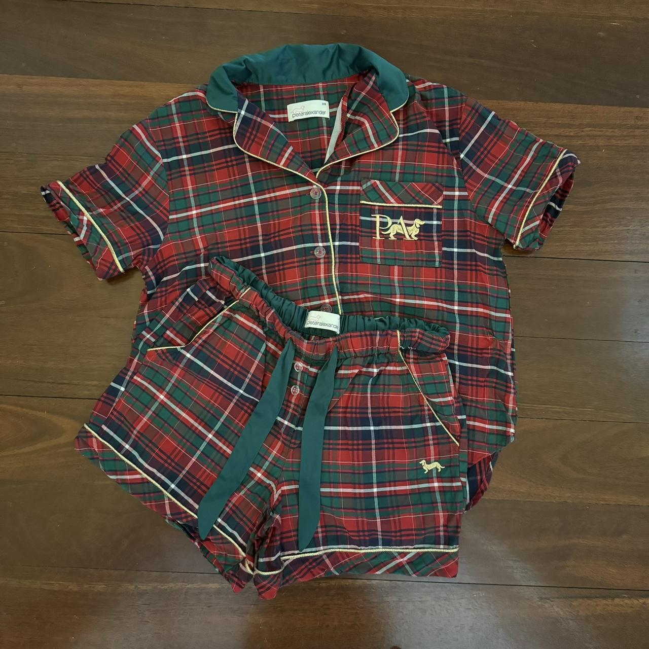Peter Alexander plaid Christmas pjs Hardly worn no... - Depop