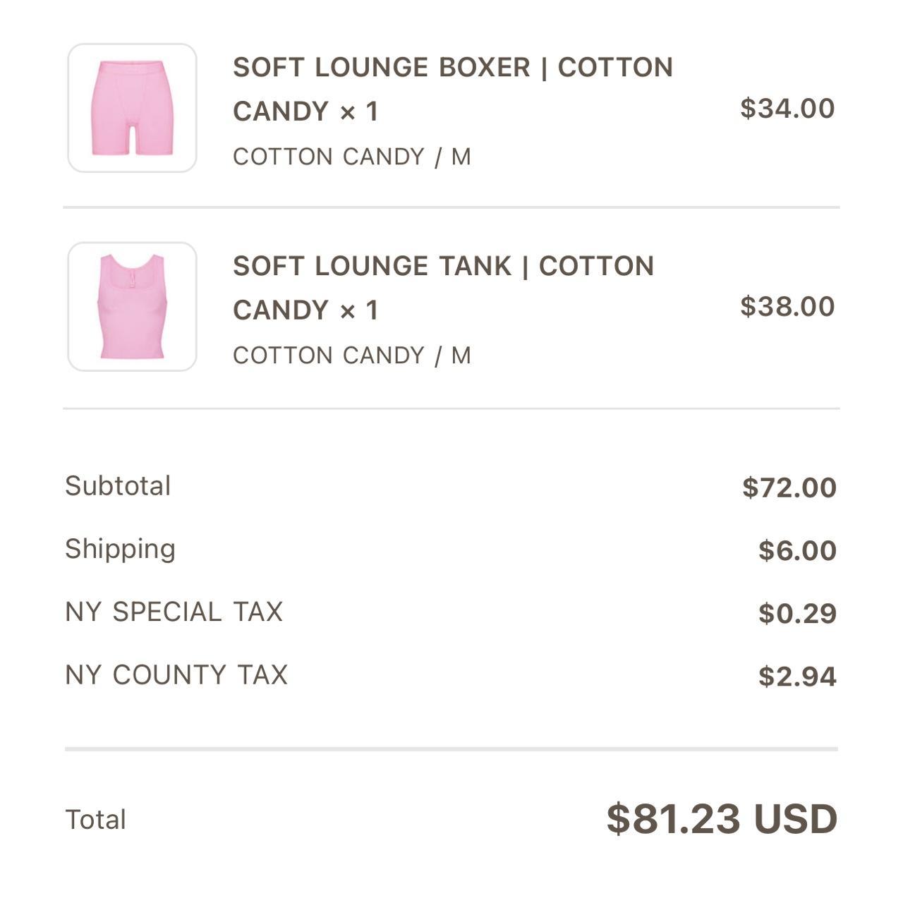 cotton candy pink skims set 🩷💕💖 - size M, super... - Depop