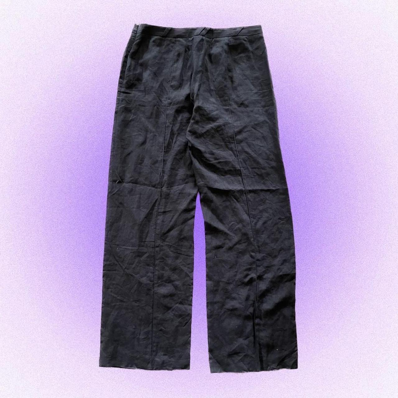 Thin dark gray giorgio Armani trousers Worn but no... - Depop