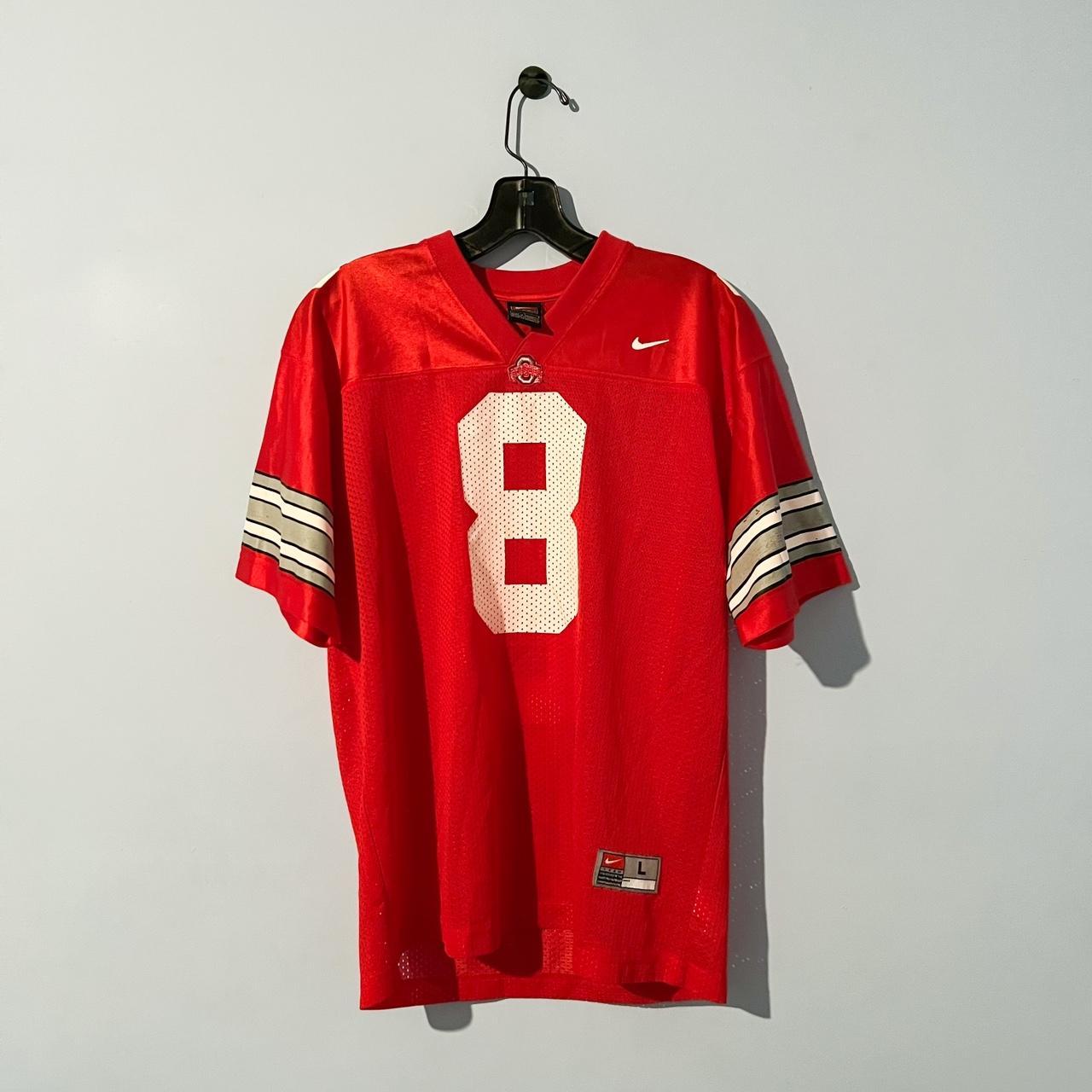 Nike Ohio State jersey number 8 OSU jersey tee.... - Depop