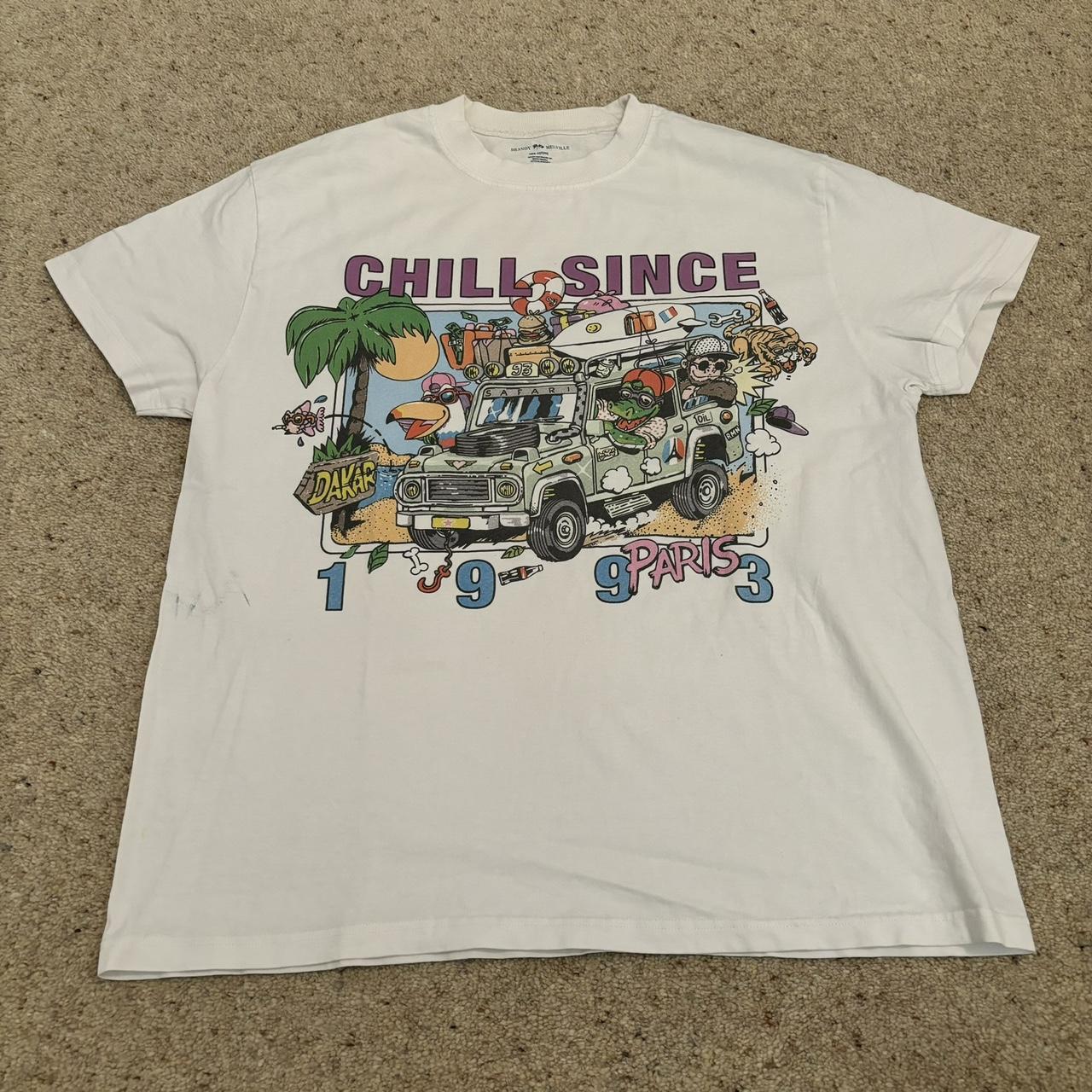 Brandy Melville chill since top MESSAGE BFR PURCHASE... - Depop