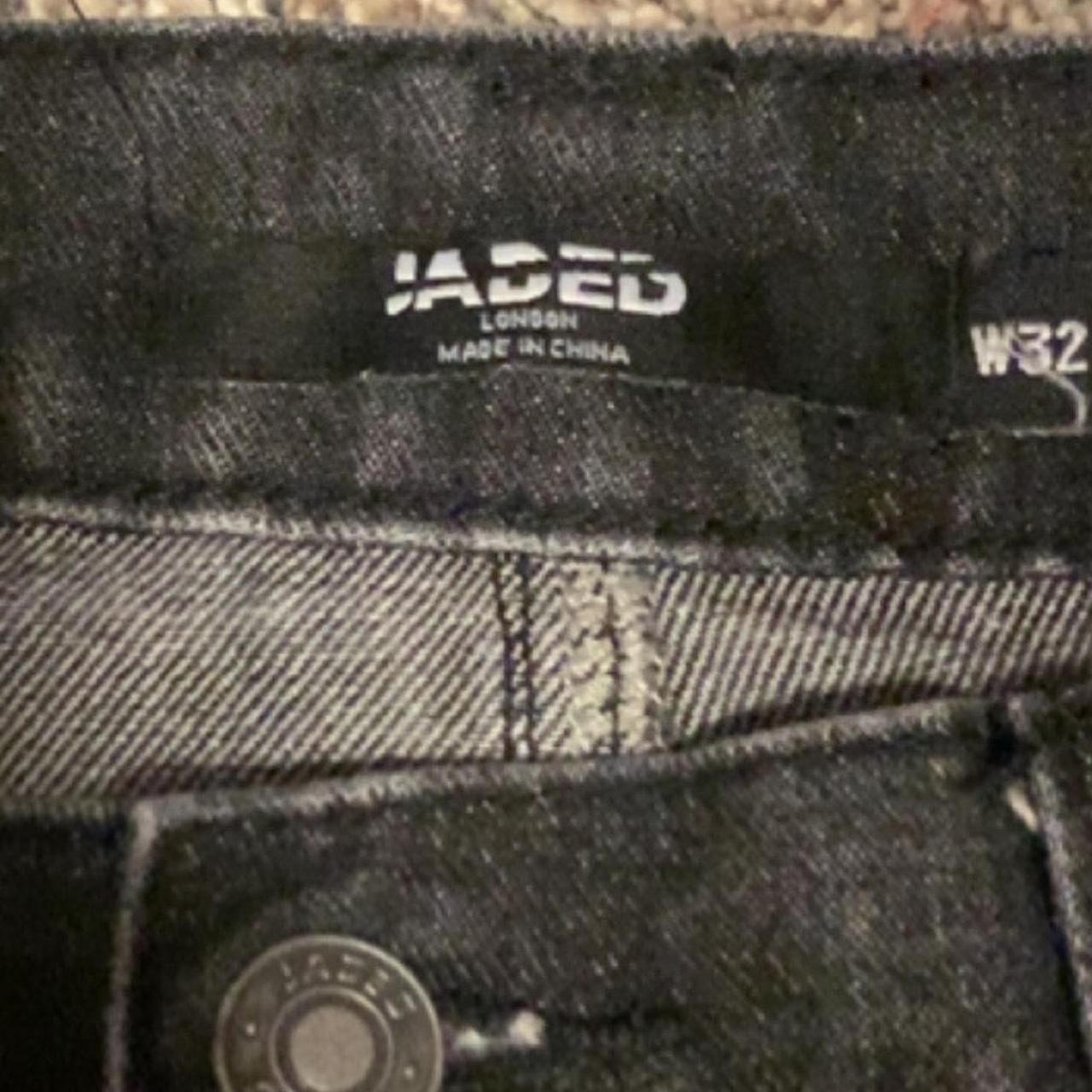 Black wash jaded london colossal jeans. Fit super... - Depop