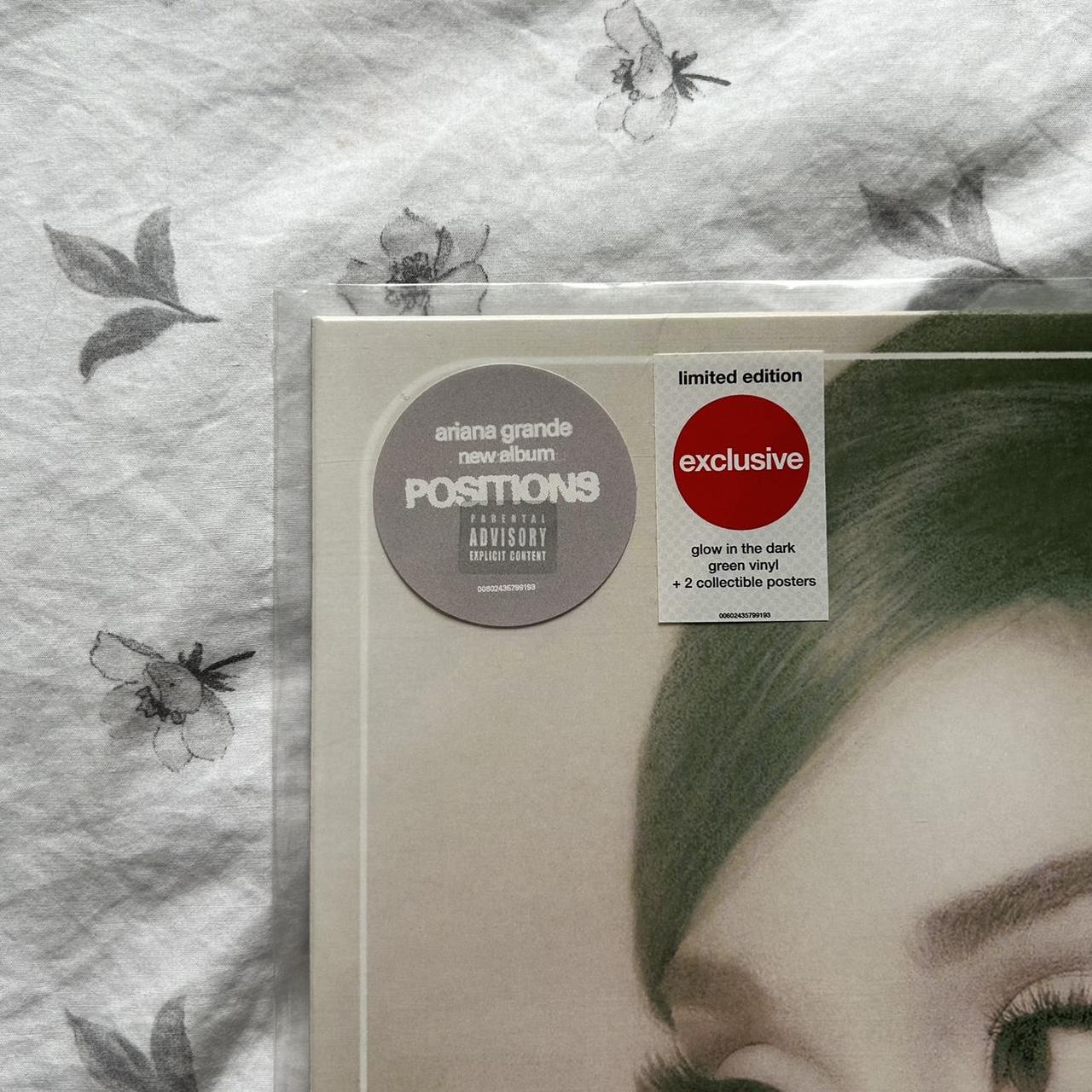ariana grande ‘positions’ target exclusive glow in... - Depop