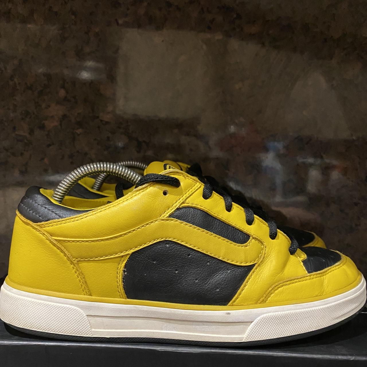 Tony truijjo vans yellow and black Uk... - Depop