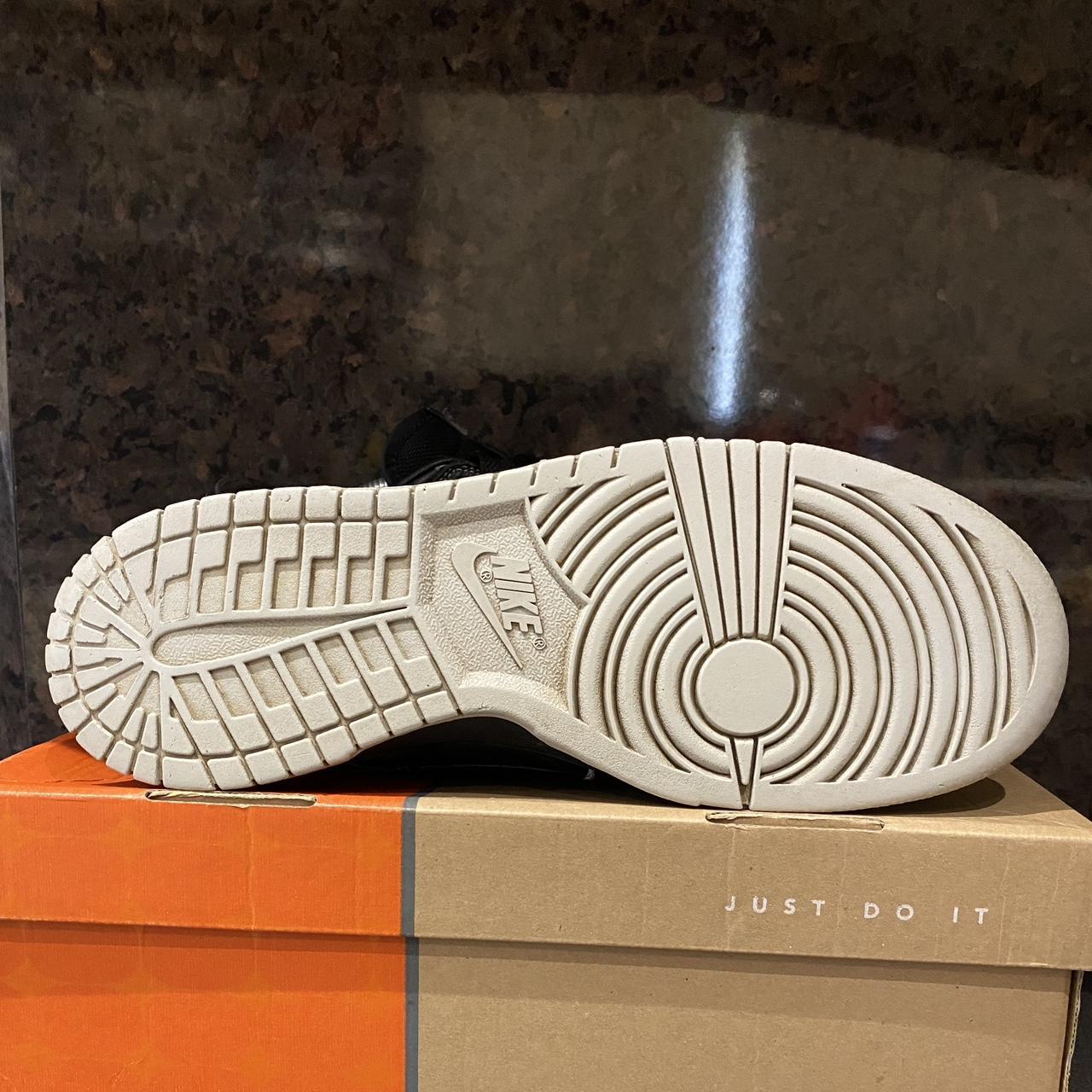 Nike dunk low black neutral grey footlocker... - Depop