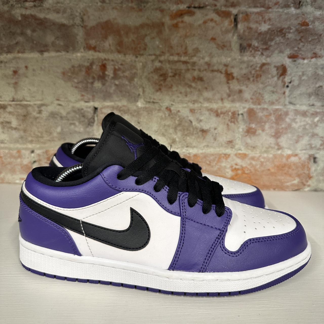 Jordan 1 low court purple Uk7/us8/eu41 Style... | Depop