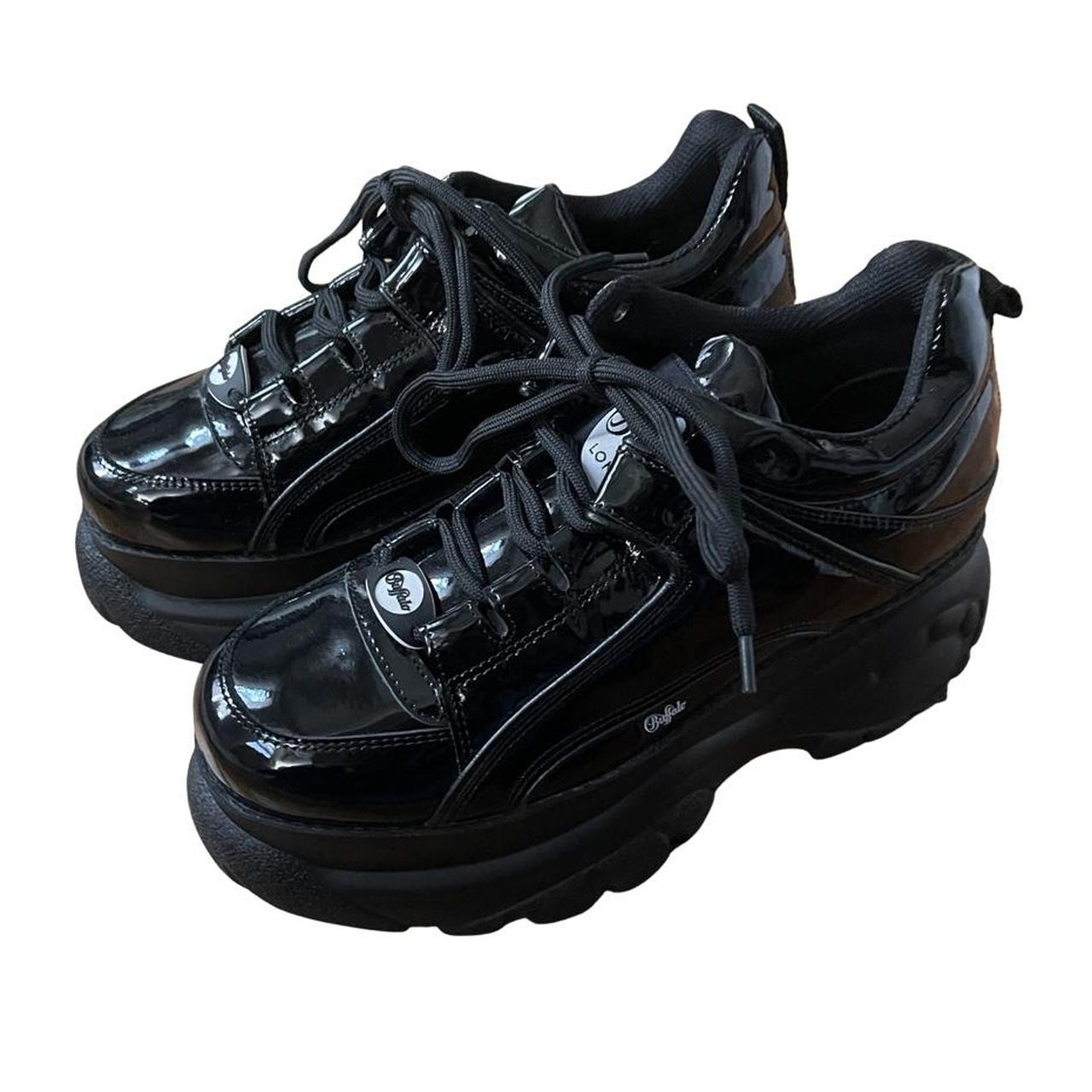 Buffalo London patent platform sneakers Brand new - Depop