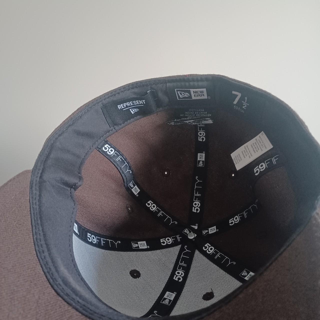 Brown new era represent cap Size 7 1/2 - Depop