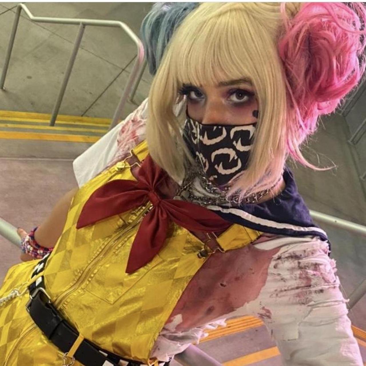 toga himiko - MHA cosplay wig, Harley Quinn version... | Depop