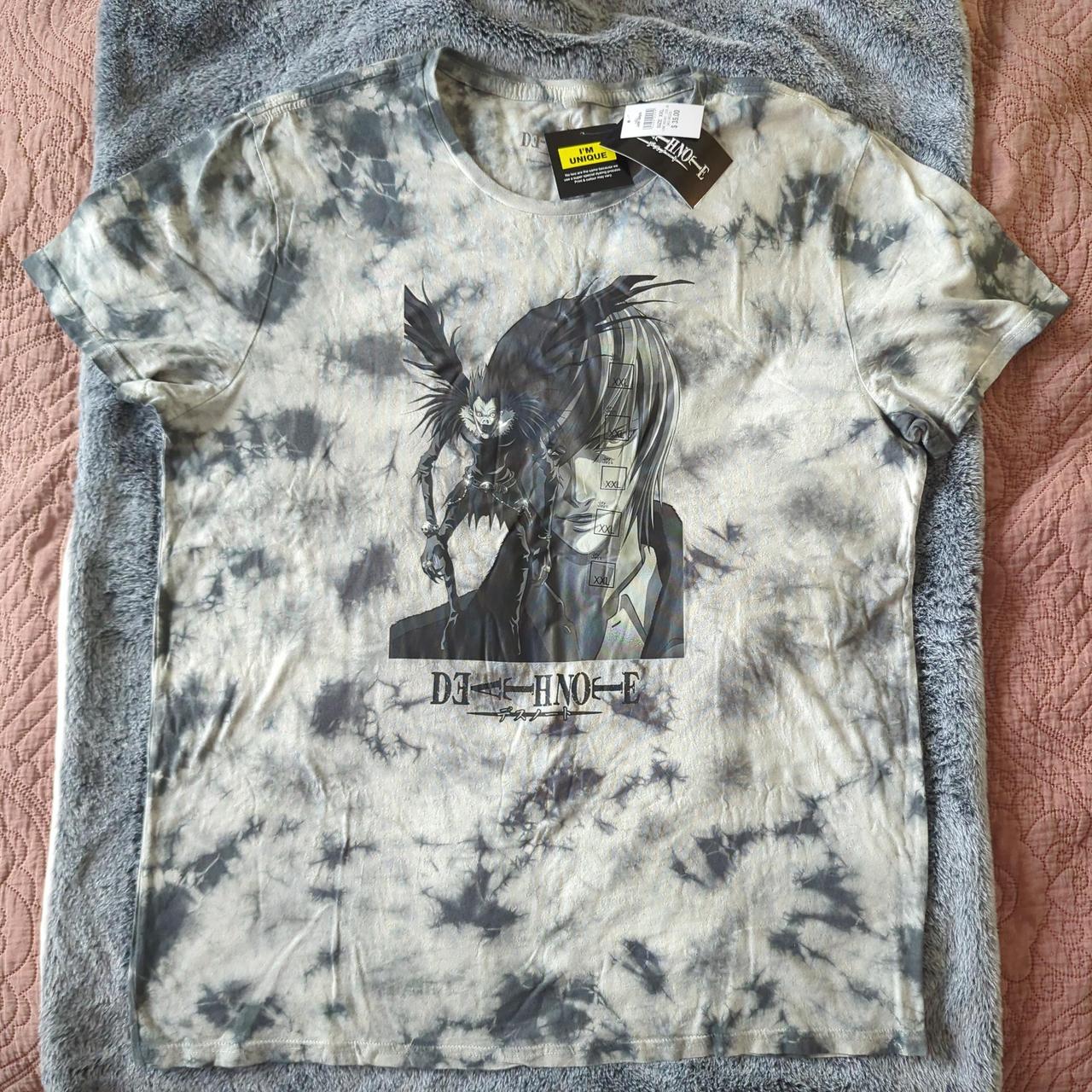 Death note tie died tshirt brand new with tags XXL... - Depop