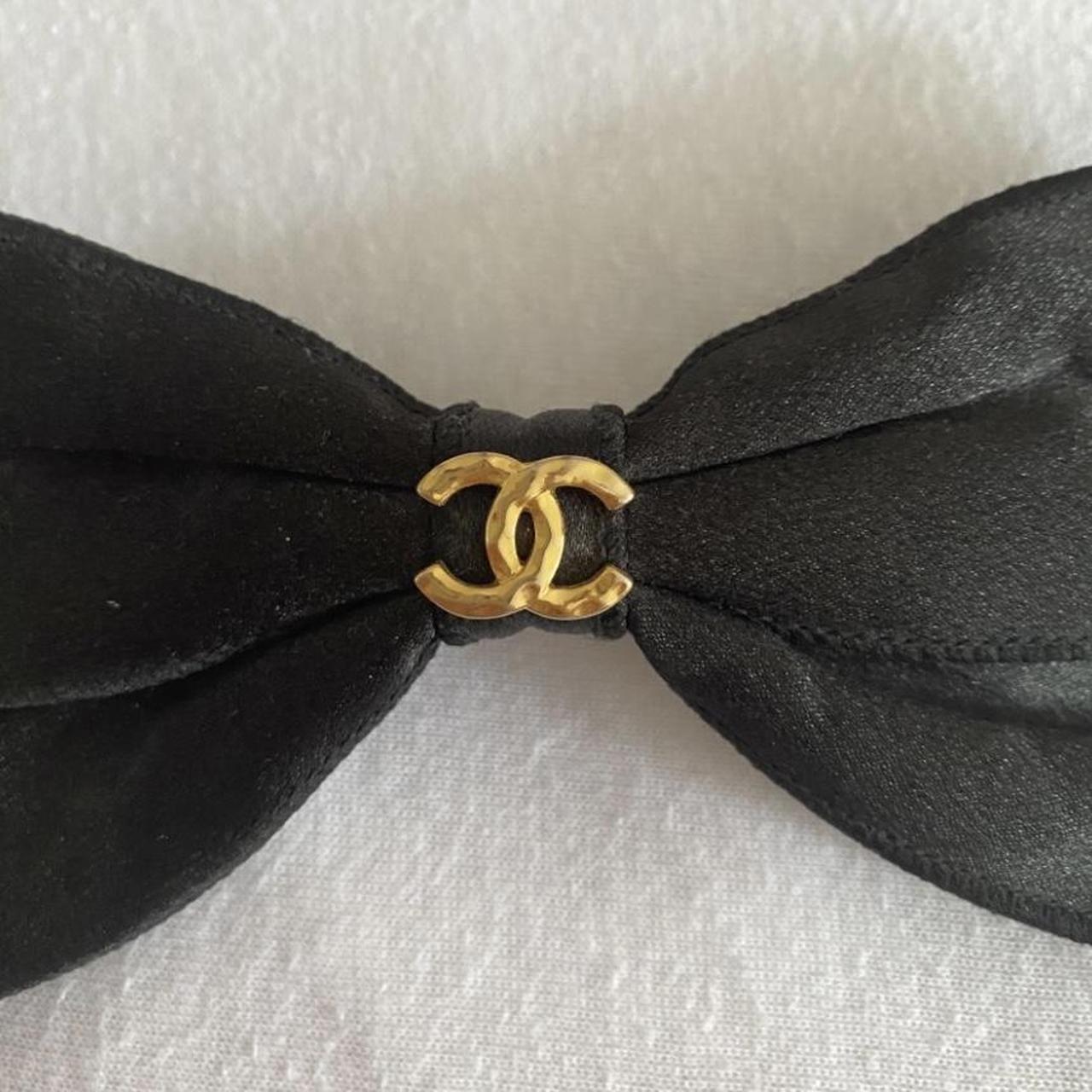 AUTHENTIC VINTAGE CHANEL hair bow clip excellent... - Depop