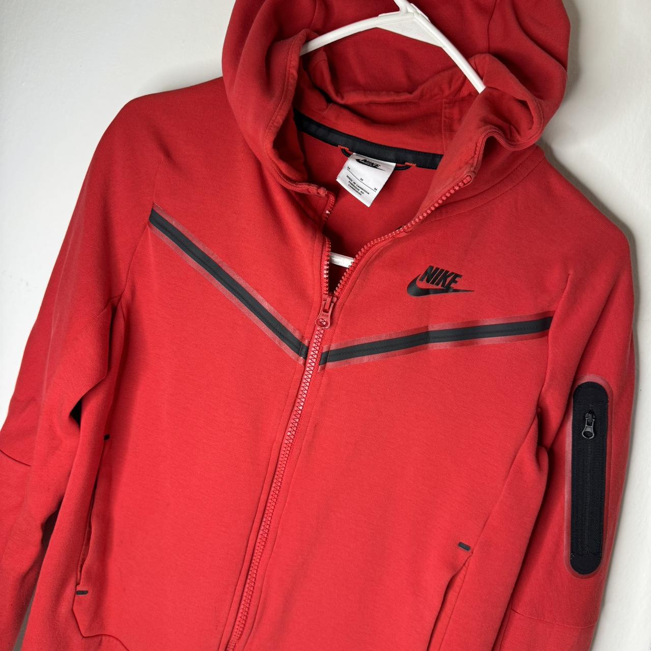 Medium x Red x Nike Tech Sweater x Great Condition x... - Depop