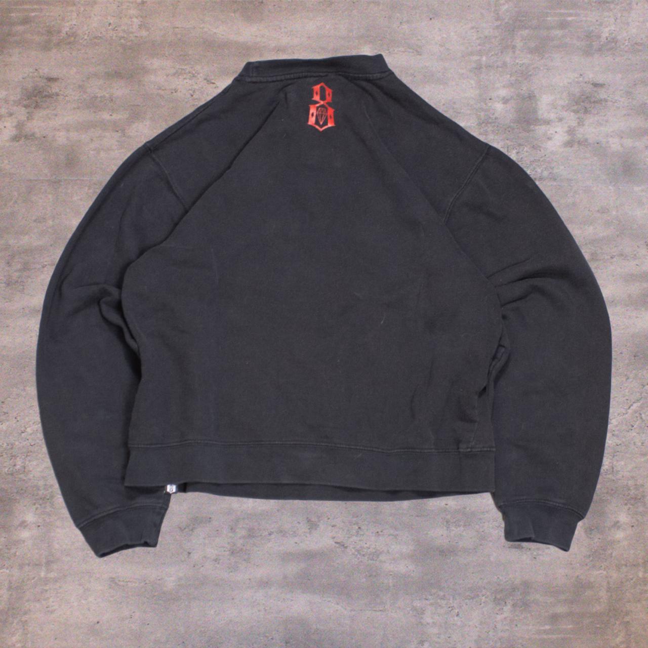 Rebel Eight Join or Die Black Crewneck Sweater •... | Depop