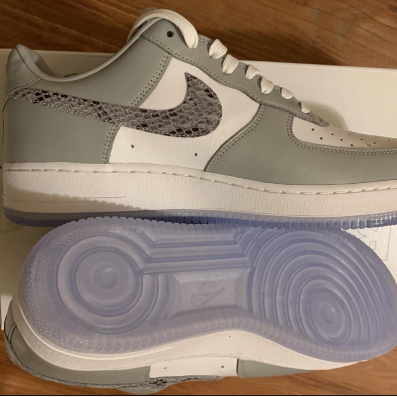 Snakeskin AF1 Dior Nike type custom Custom... | Depop