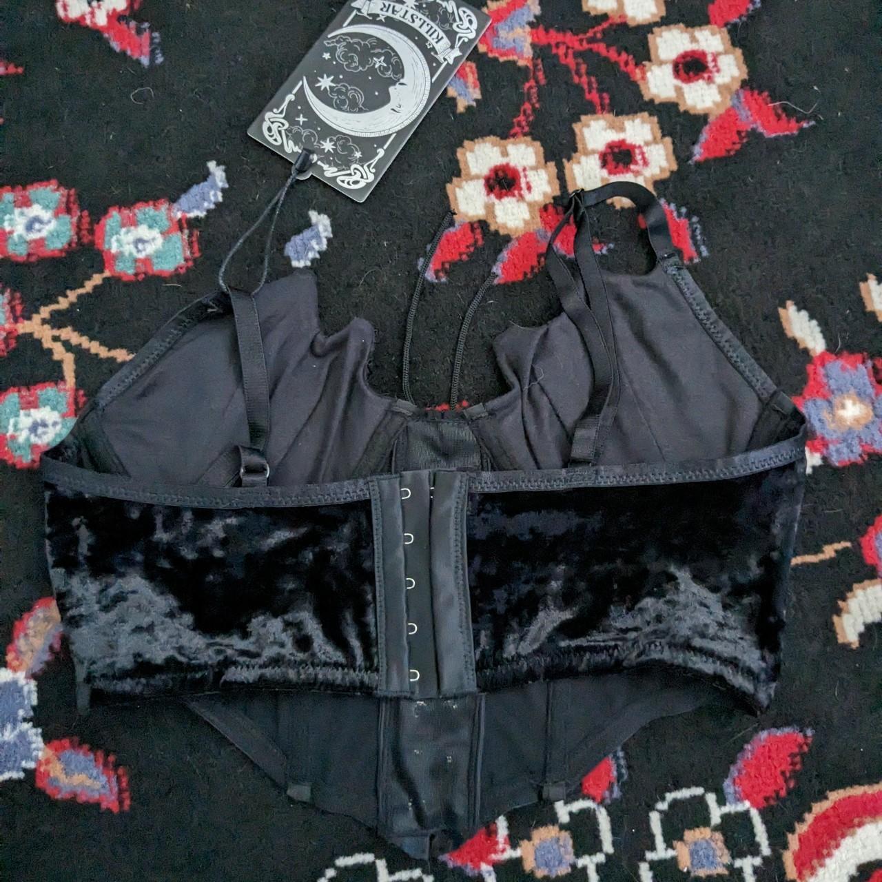 New with tags killstar Fang Lace bustier. Size small... - Depop