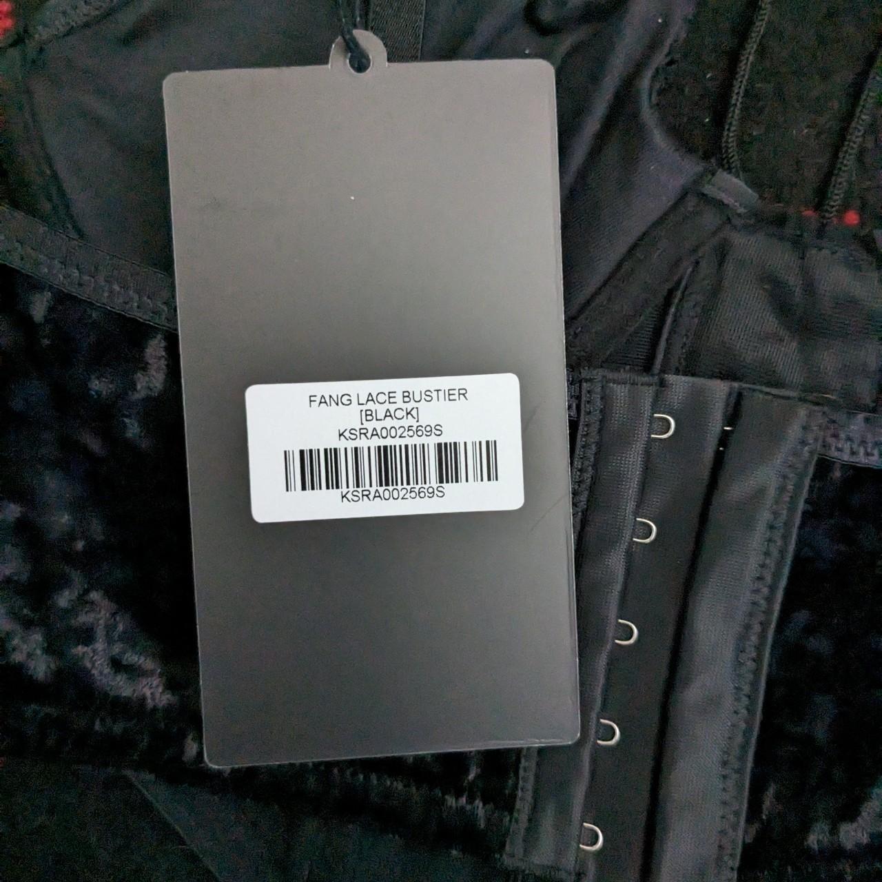 New with tags killstar Fang Lace bustier. Size small... - Depop