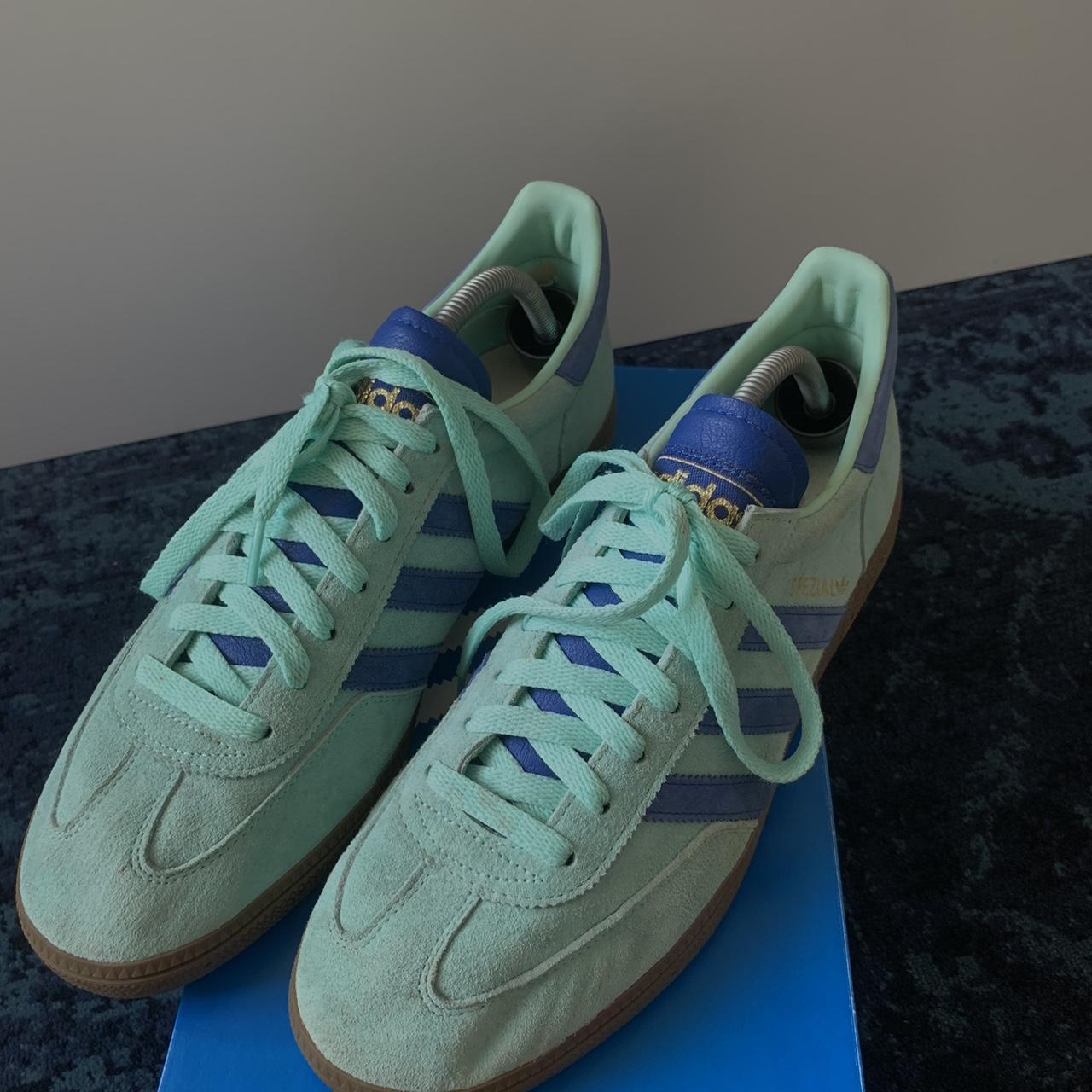 Green/mint Adidas Spezials Never seen this colour... - Depop