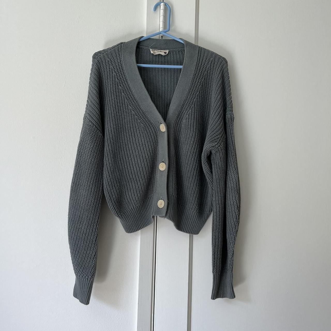 Back Beat Co Blue Cardigan size M/L. Lovely... - Depop