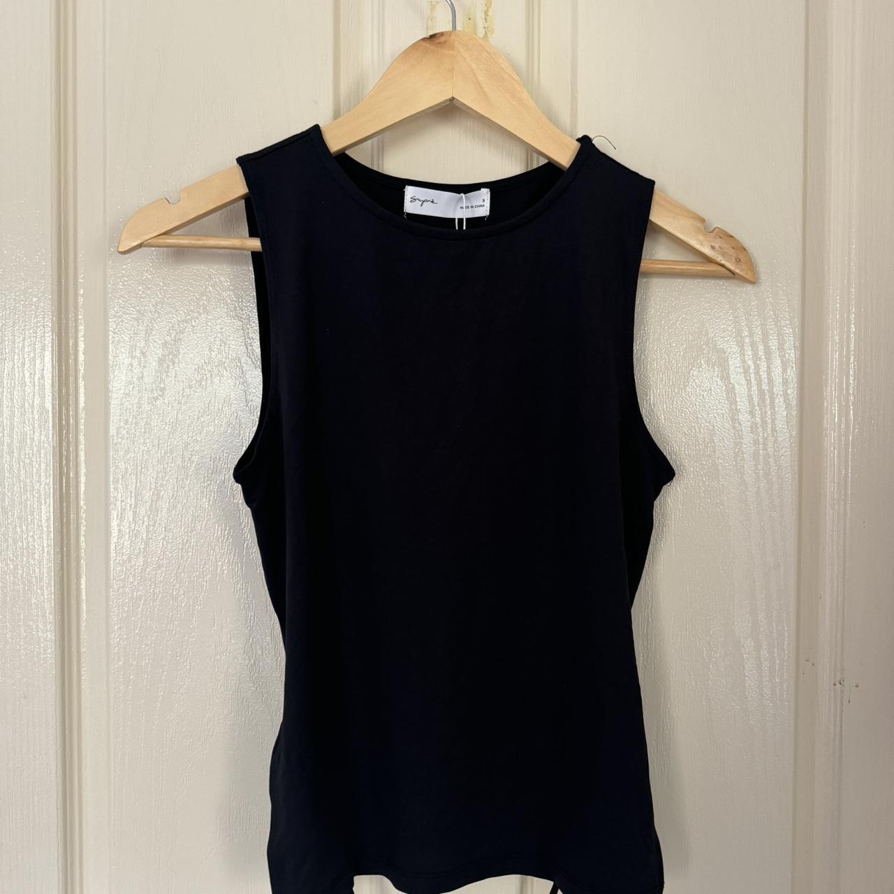Supre high neck with back cut out top bnwt size small | Depop