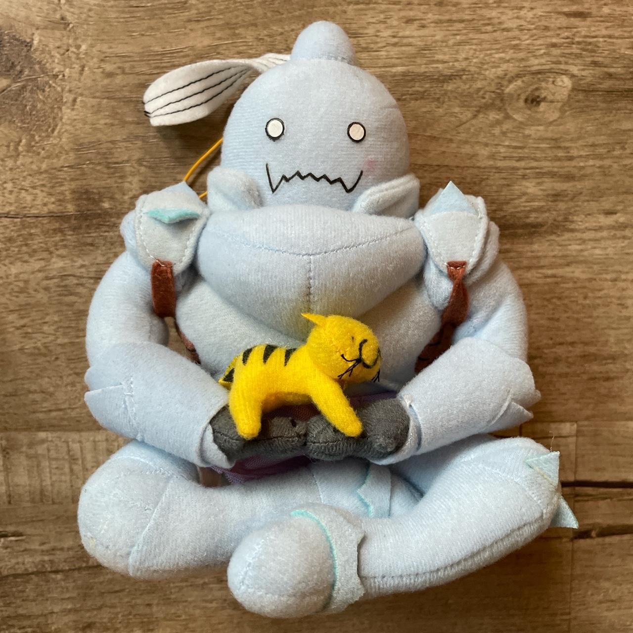 Full Metal Alchemist Sitting Alphonse Cat Plush... - Depop
