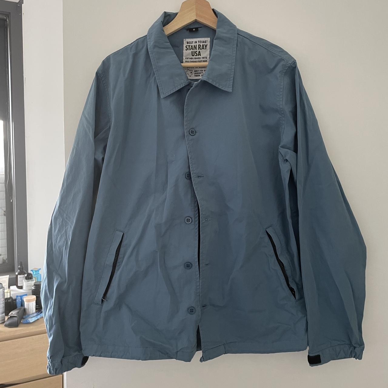 Stan light workwear jacket Such a nice colour... - Depop