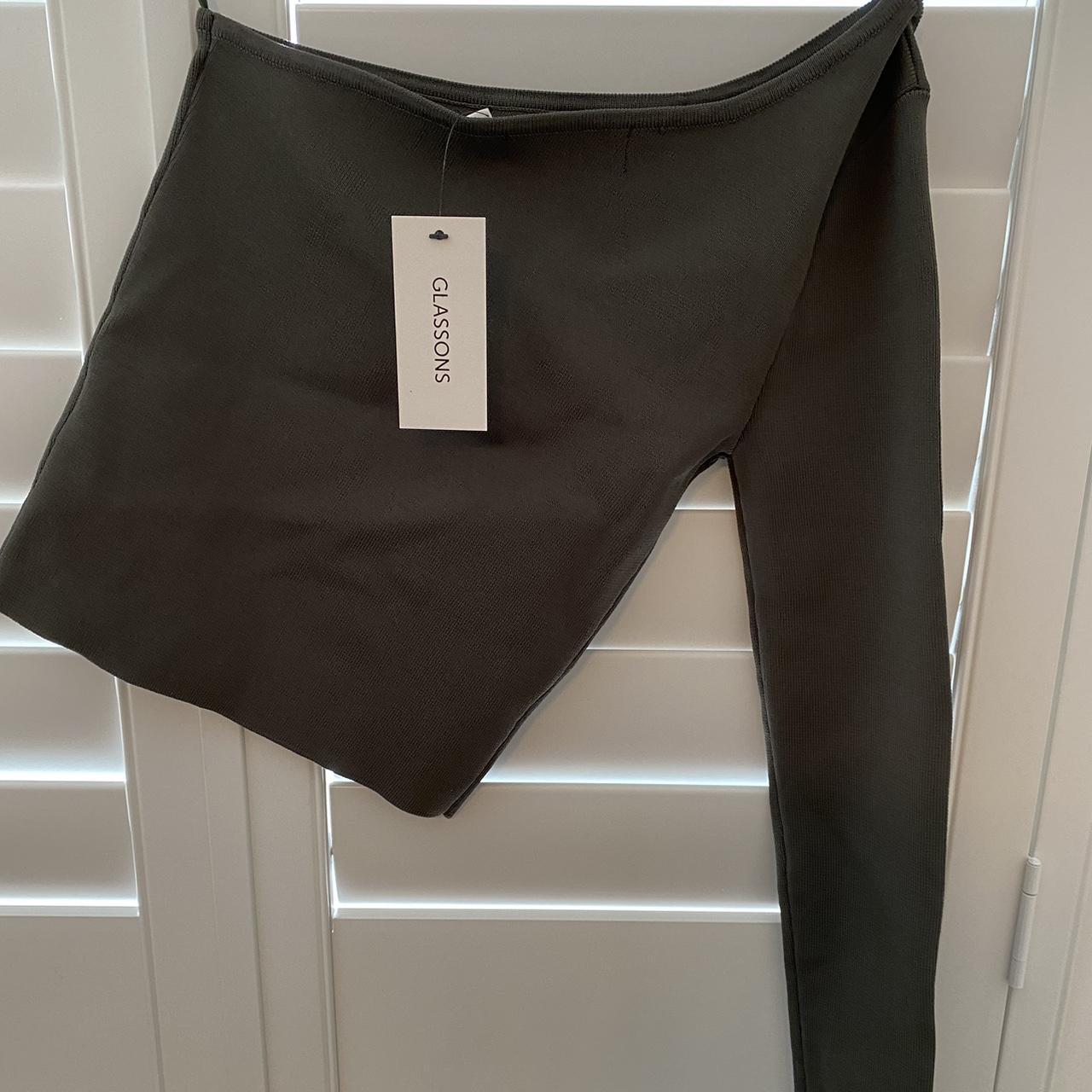 Glassons one shoulder top size S Brand new with tags - Depop