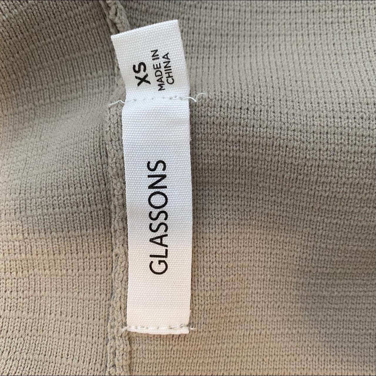 Glassons high neck top size xs worn once - Depop