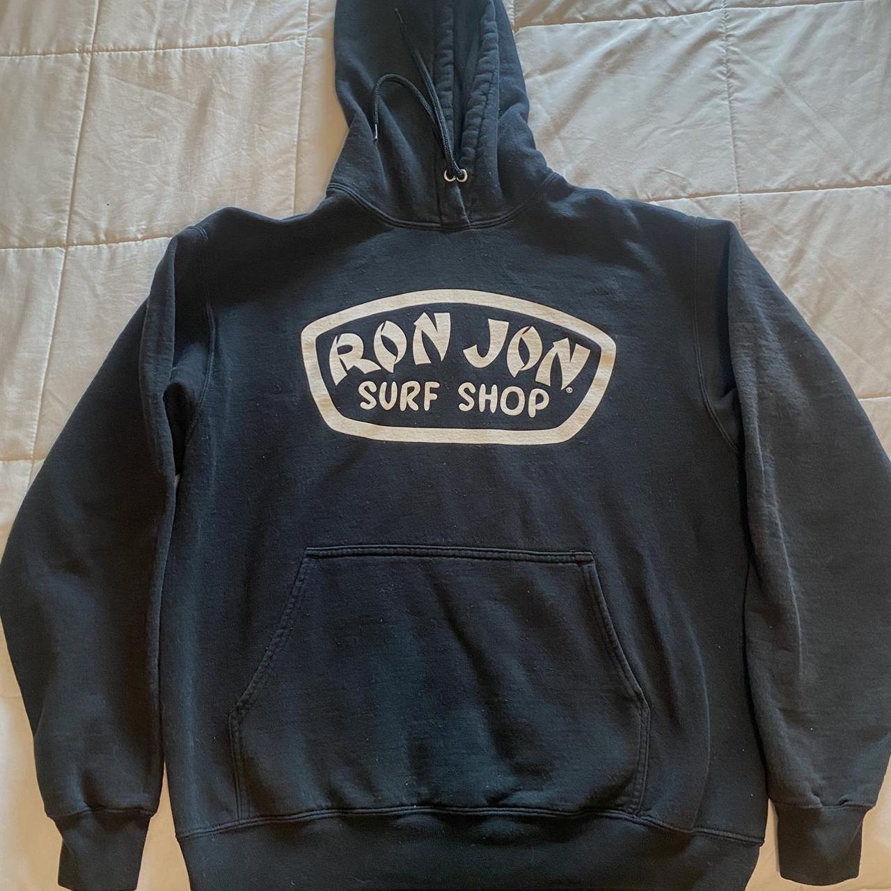 RON JON HOODIE Condition: Lightly used was... - Depop