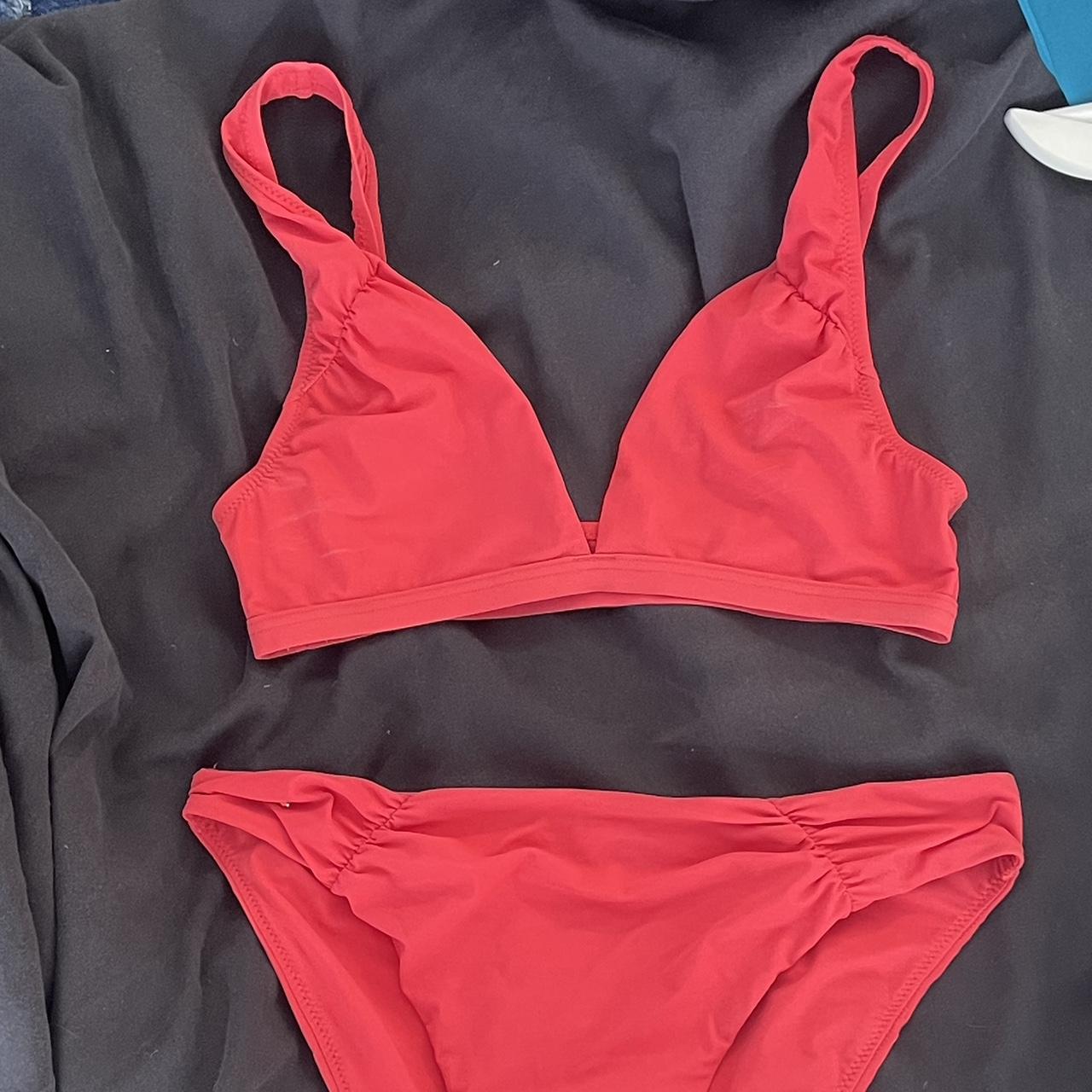 Speedo deadstock coral bikini Never worn without tags - Depop