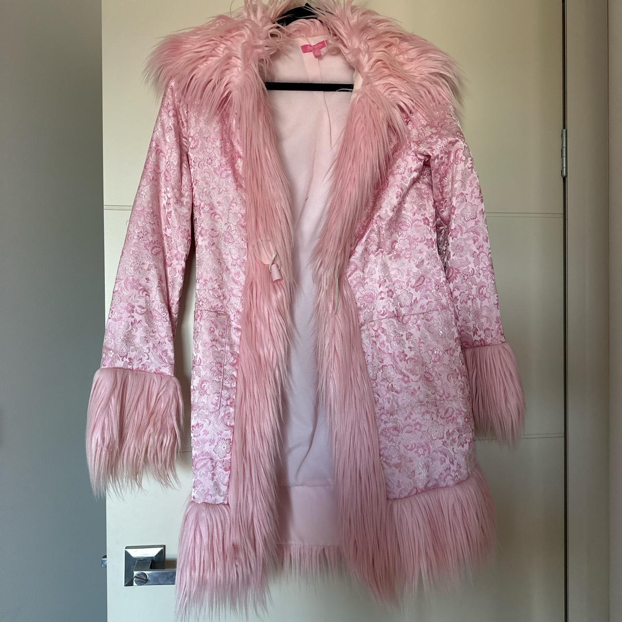 Dollskill sugarthrillz paisley pink print fluffy... - Depop