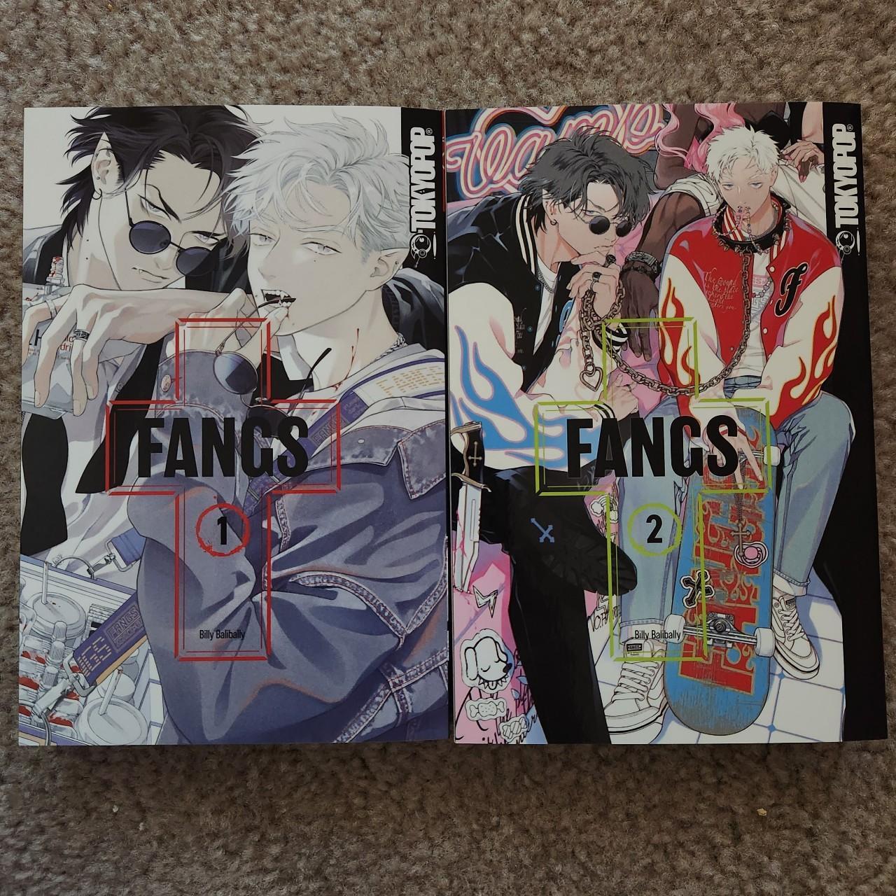 FANGS BL manga, volumes 1 & 2 anime manga boys love... - Depop