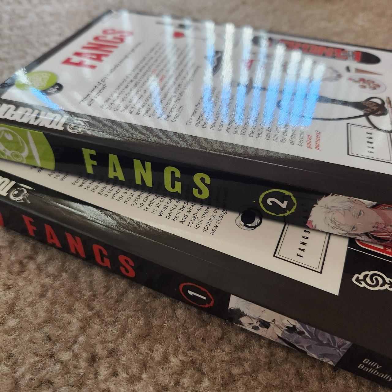 FANGS BL manga, volumes 1 & 2 anime manga boys love... - Depop