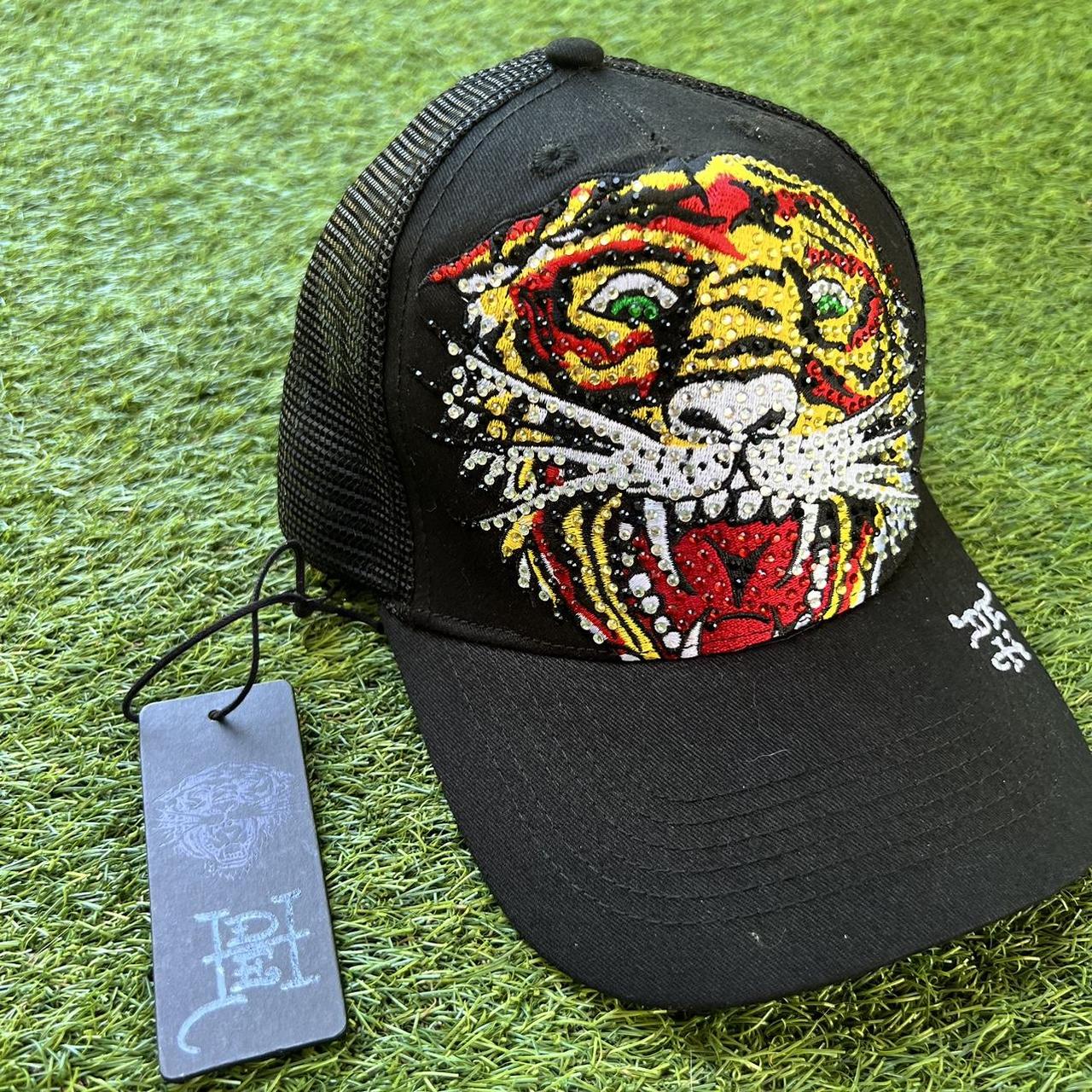 Ed Hardy Cap NWT Y2K Rhinestone Cap🔥 Price is firm Obo - Depop