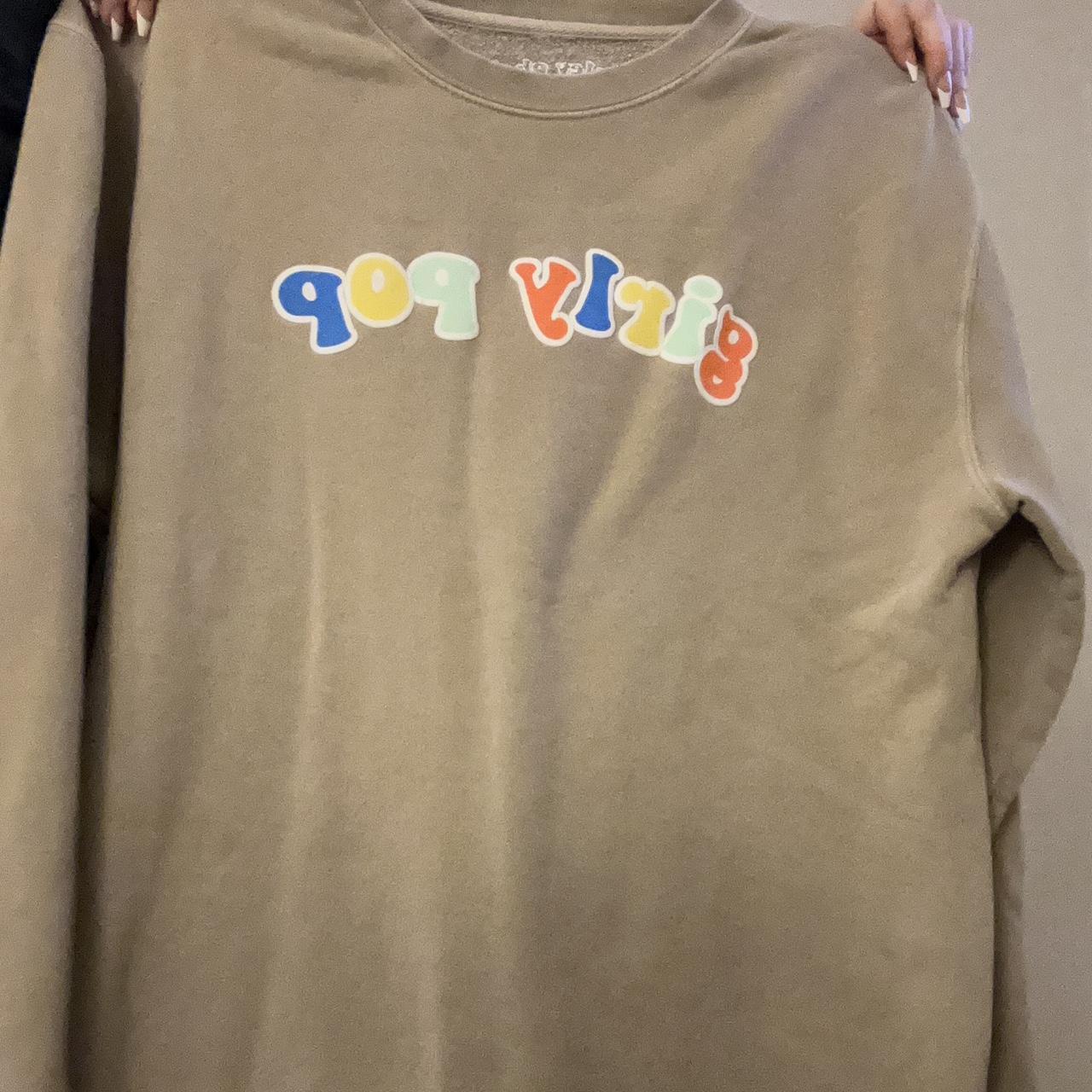 haley pham girl pop merch large - Depop