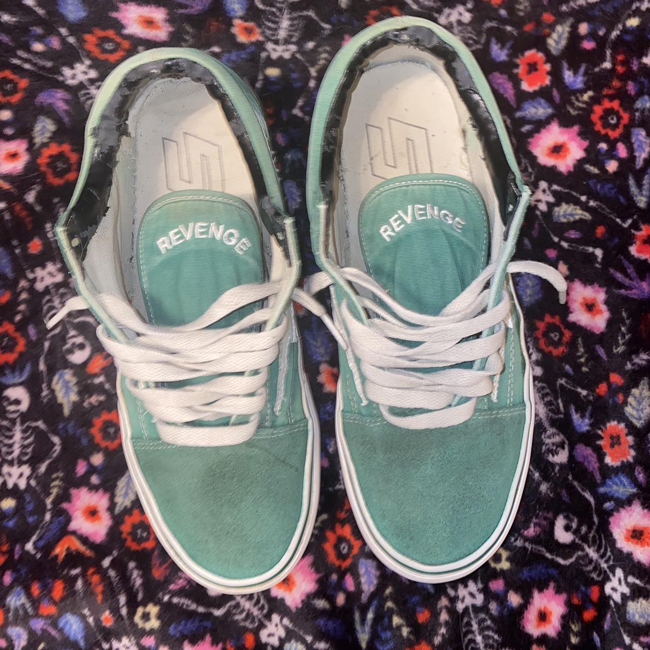 Green Revenge X Storm’s Shoes Men’s Size 9, can fit... - Depop