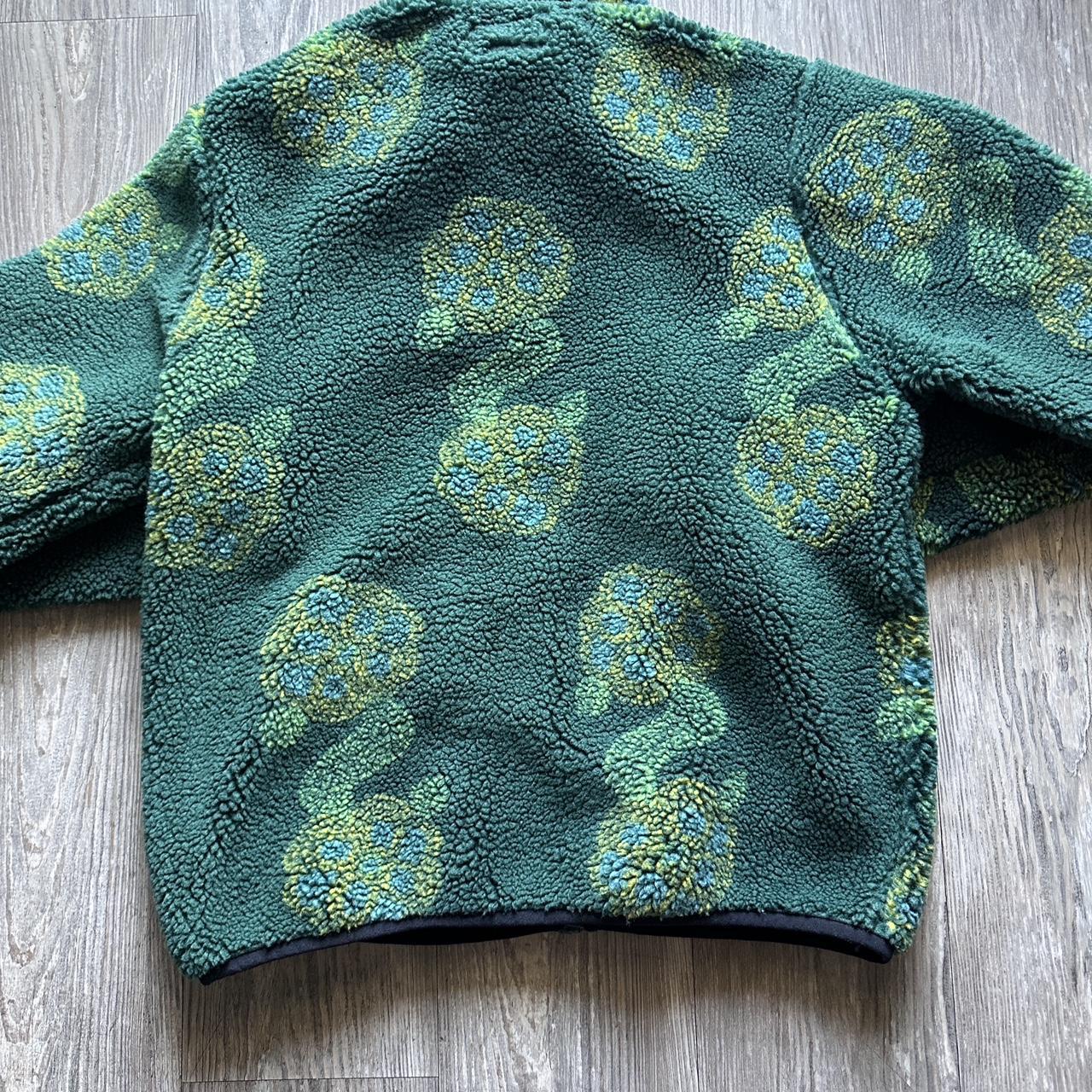 Stussy Dice Fleece 📏 Size- M 🎨 Color- Green 🧩... - Depop