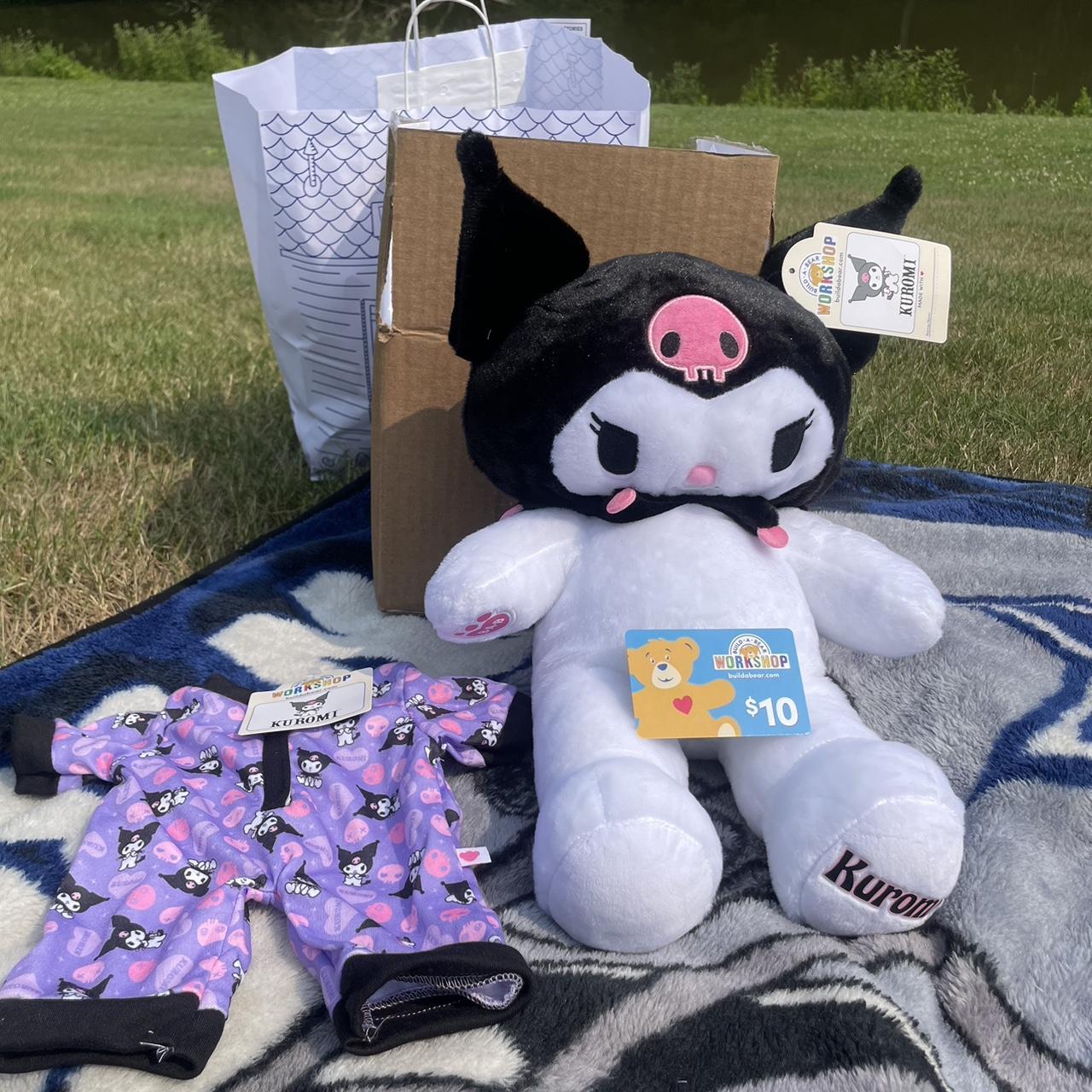 New Build-a-bear Kuromi! With Kuromi theme... - Depop