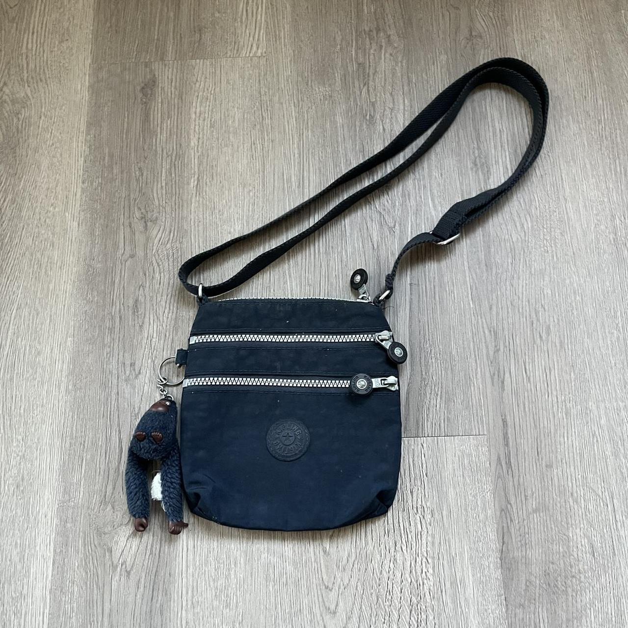navy blue kipling crossbody bag 🌷 great condition,... - Depop
