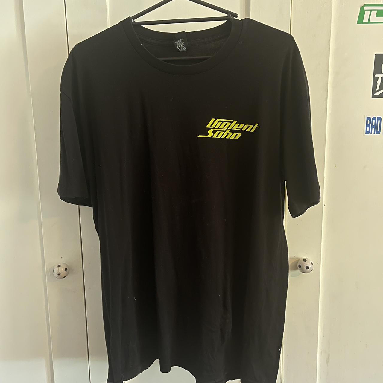 Super Sick Violent Soho Band T - 2017 Tour Size... - Depop