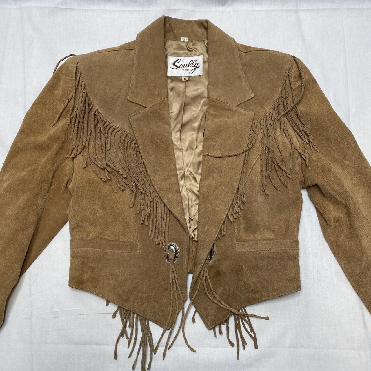 Vintage Scully Womens Western Crop Jacket Short... - Depop