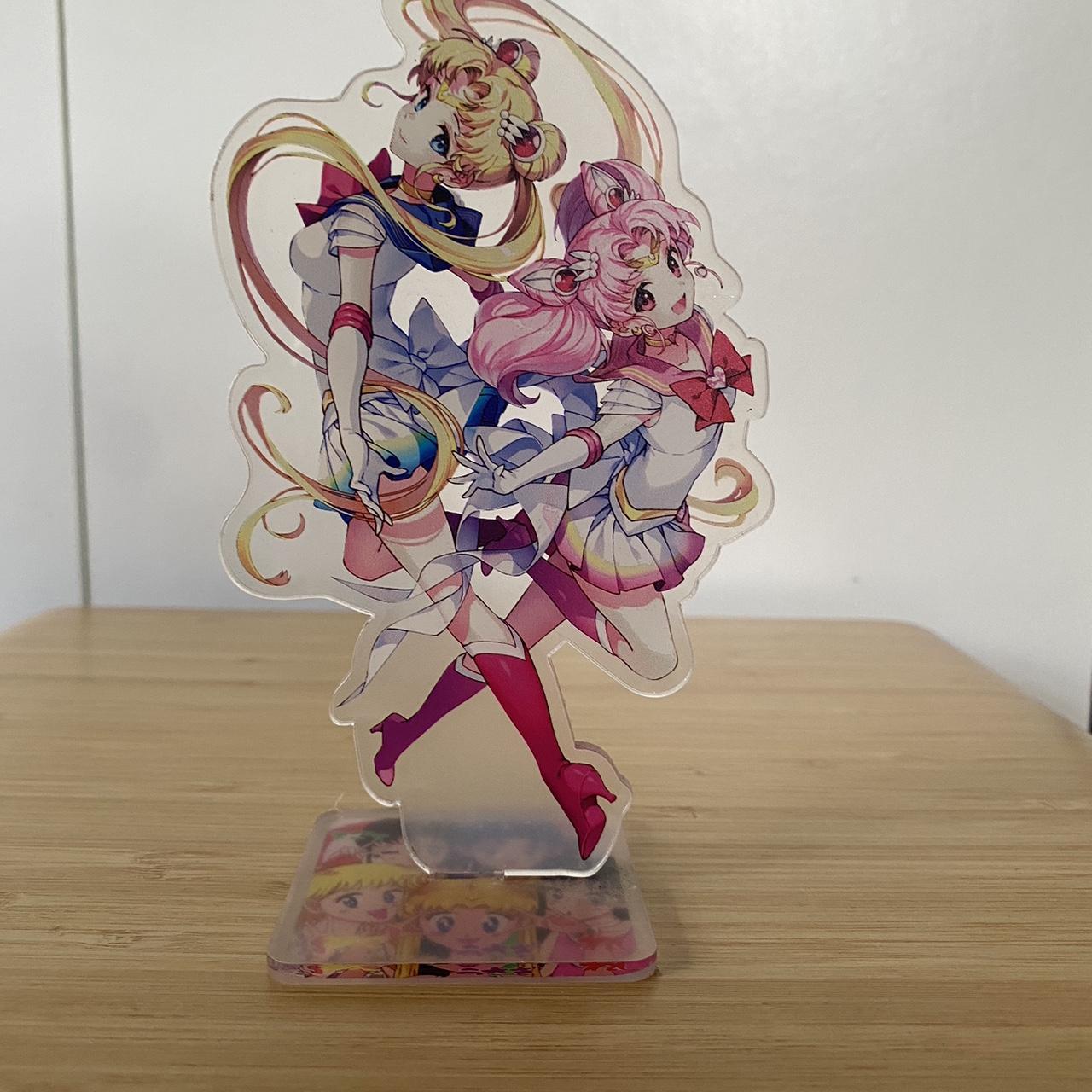 Sailor Moon and Luna acrylic stand - a cute... - Depop