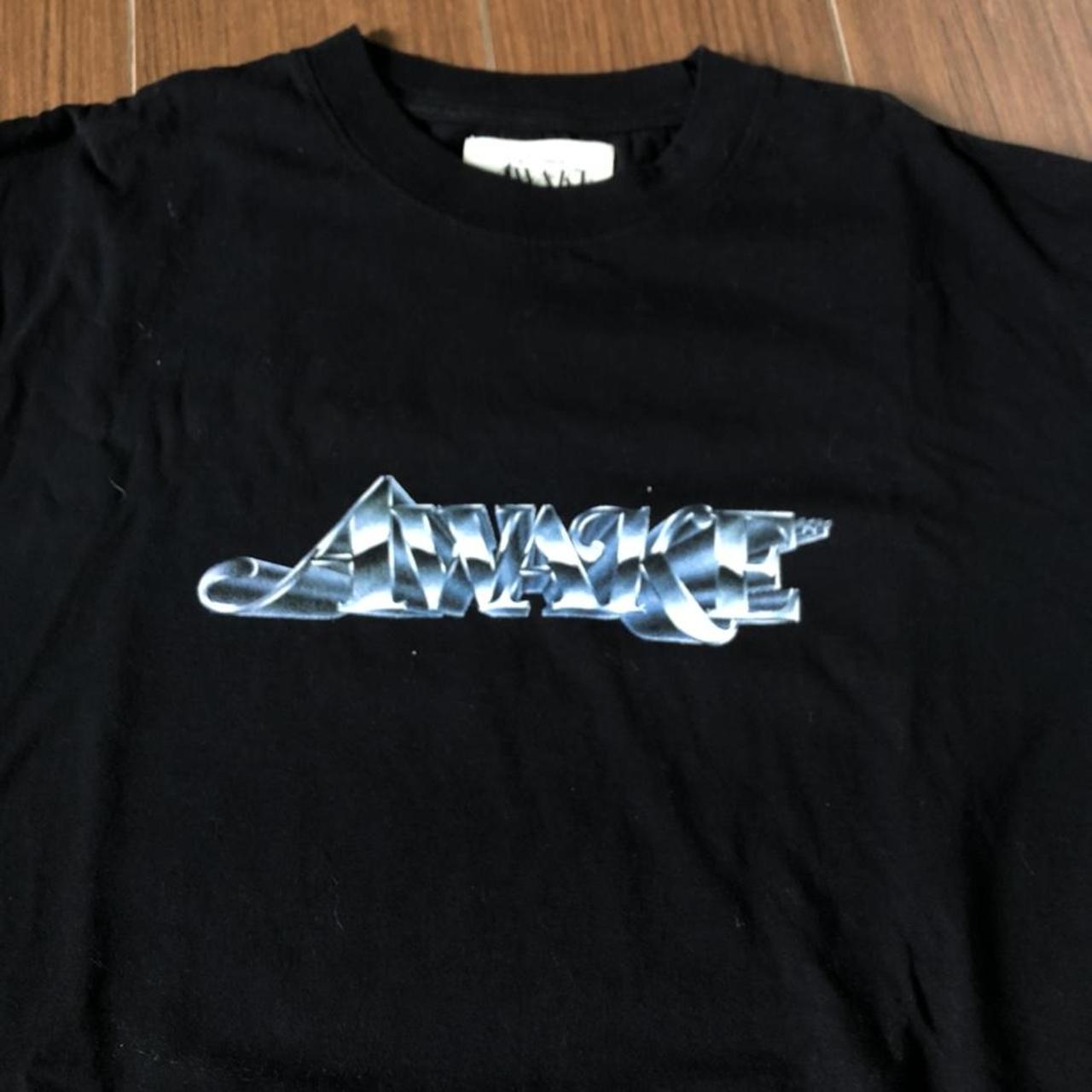 Awake New York chrome logo shirt. Size large but is... - Depop