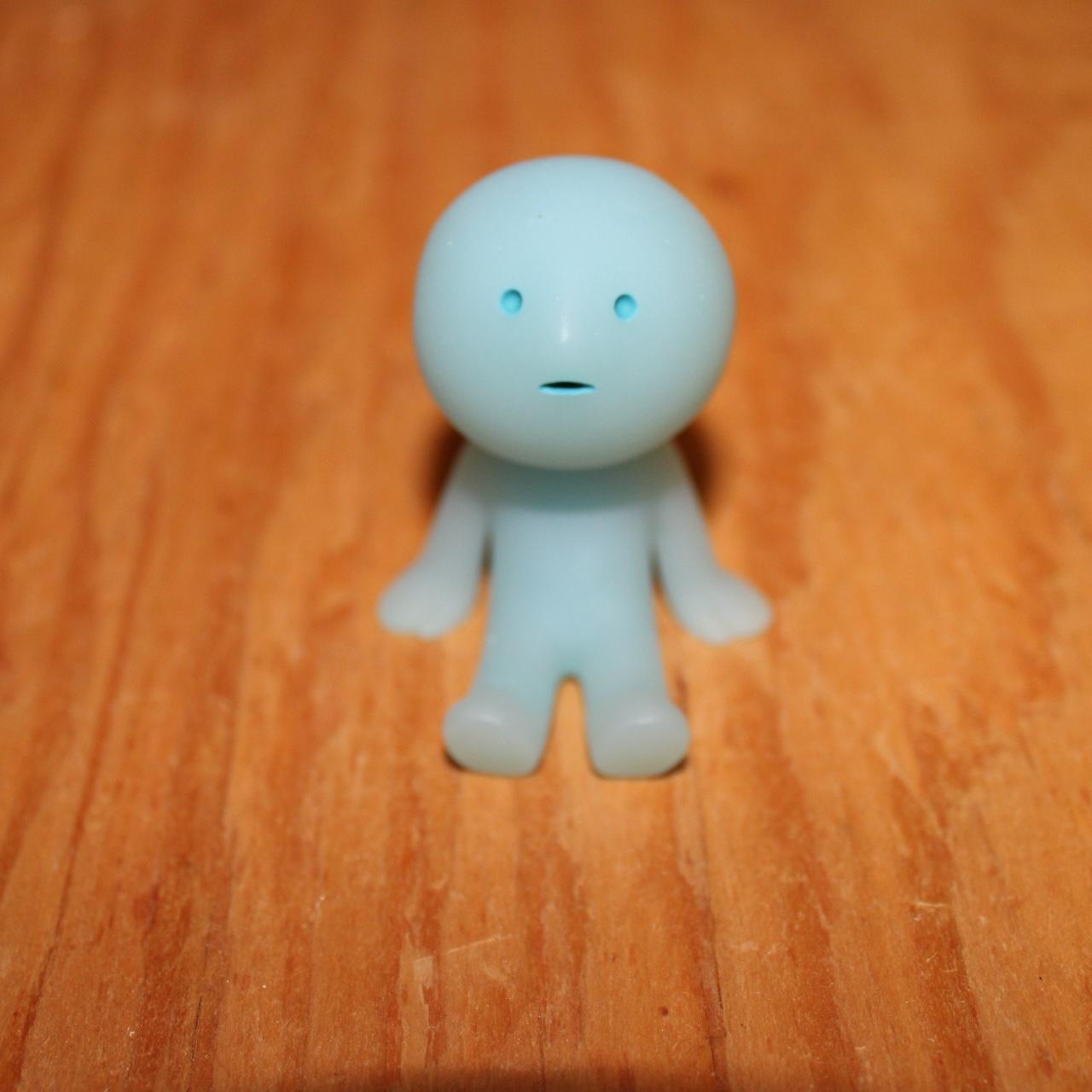 Smiski blue bath series sitting figure Brand New out... | Depop