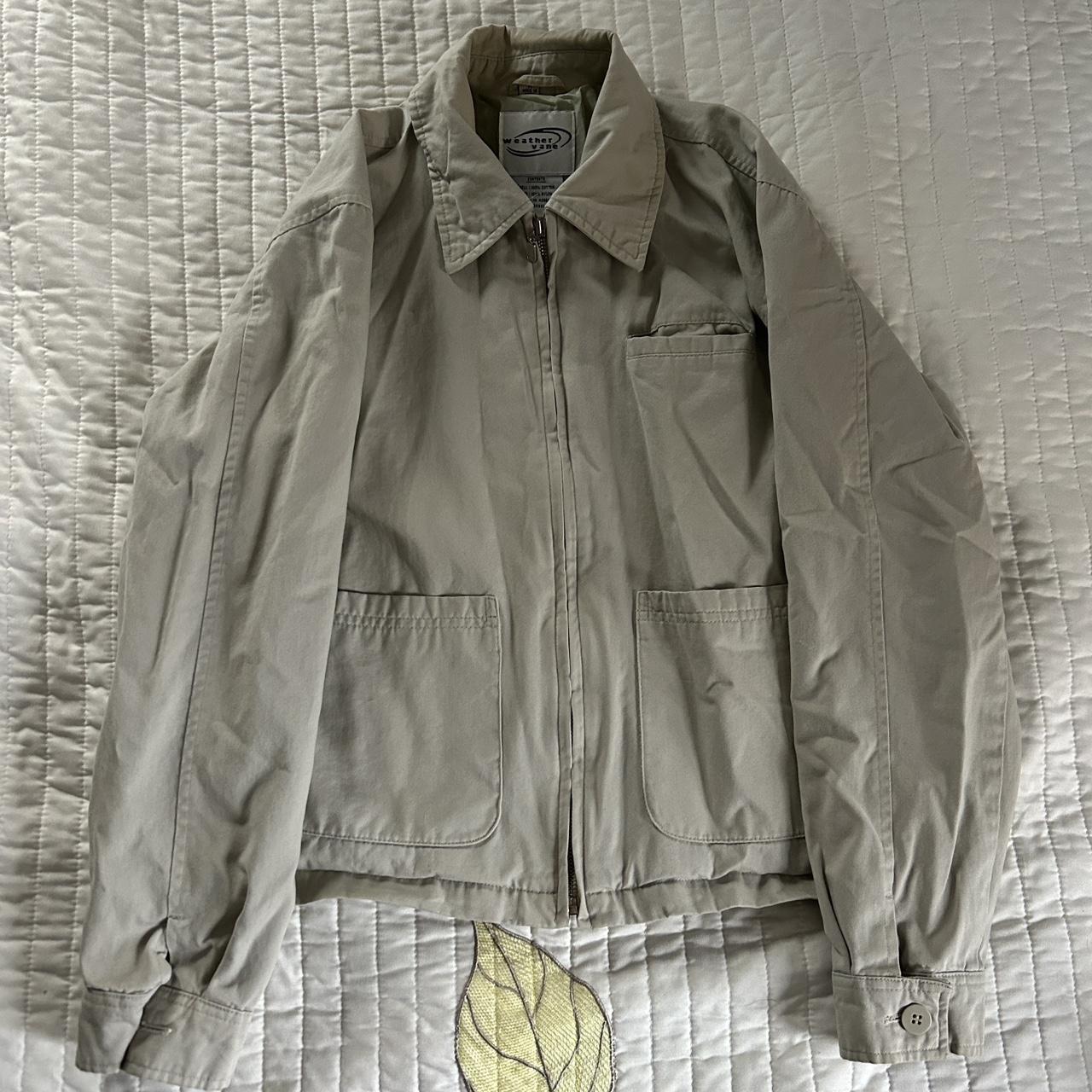 Lightweight utility jacket. 22” length, 20” width,... - Depop