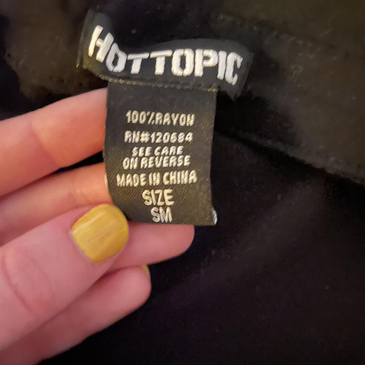 Hot Topic Heart Button Up So cute! I used this as a... - Depop