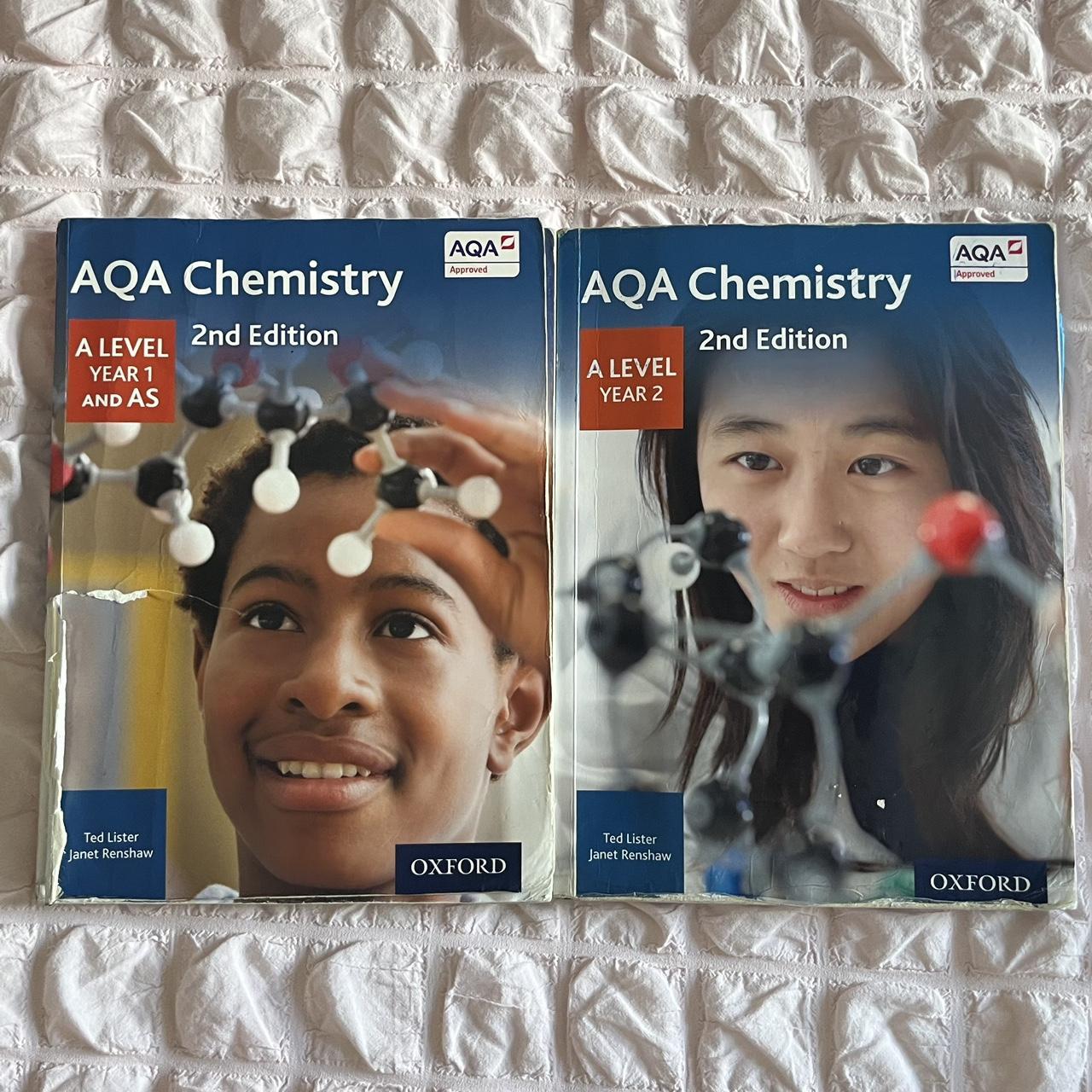 AQA Chemistry A-Level Textbooks Bundle Oxford By Ted... - Depop