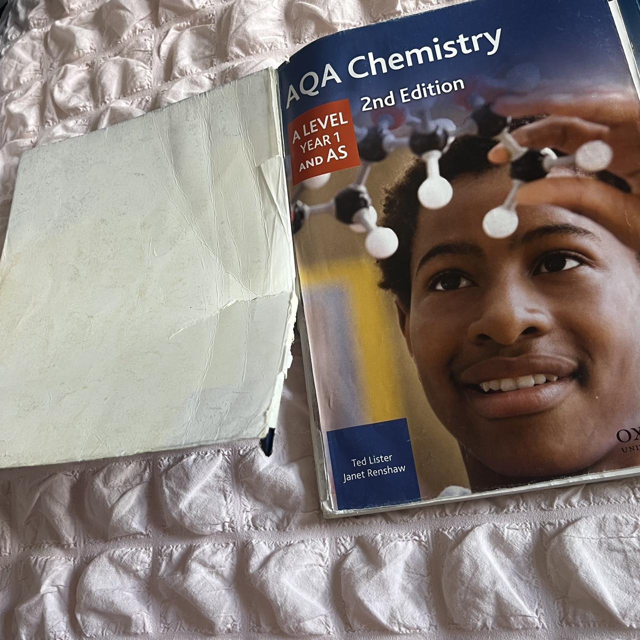 AQA Chemistry A-Level Textbooks Bundle Oxford By Ted... - Depop