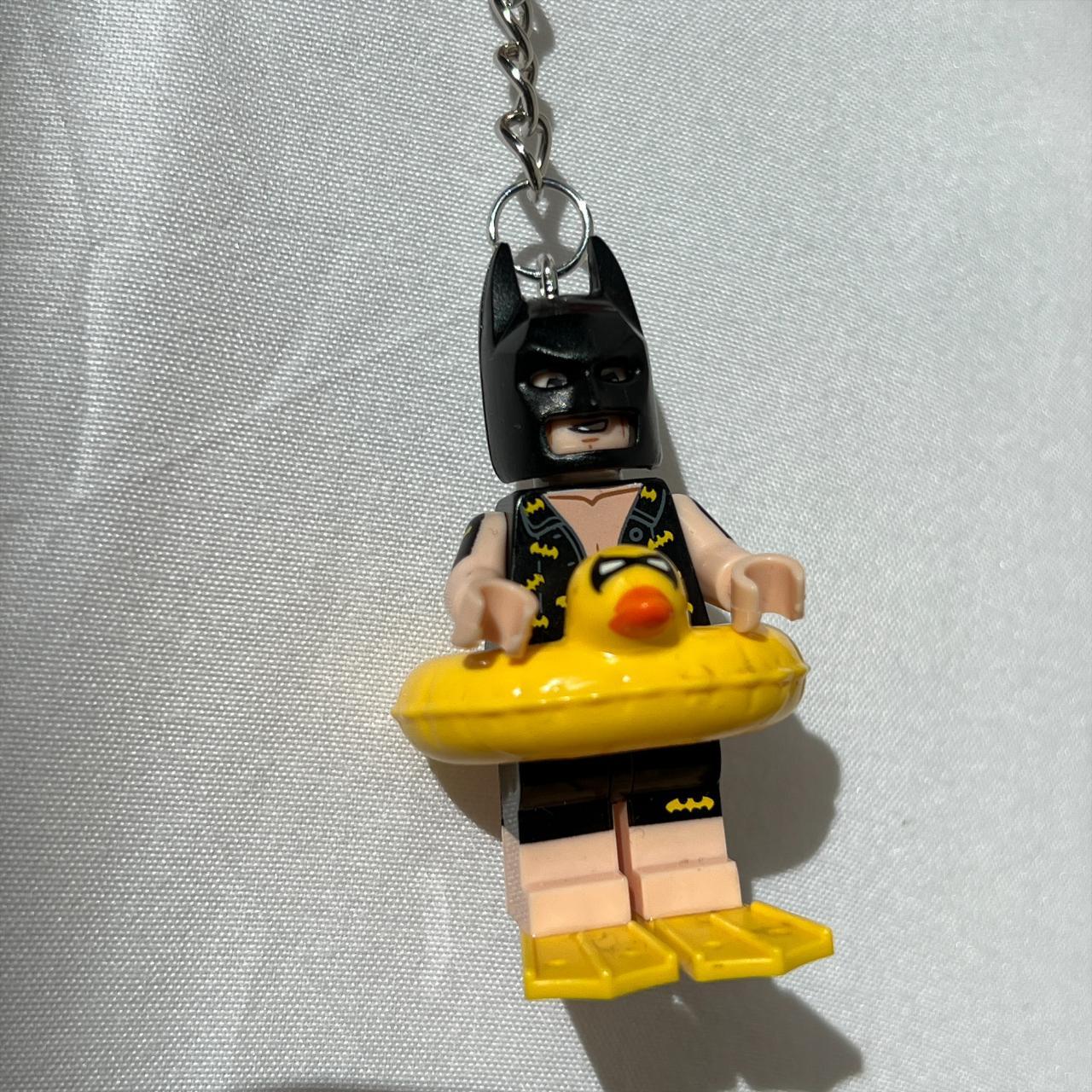 Summer Ducky Batman Lego Keychain -- check out my... - Depop