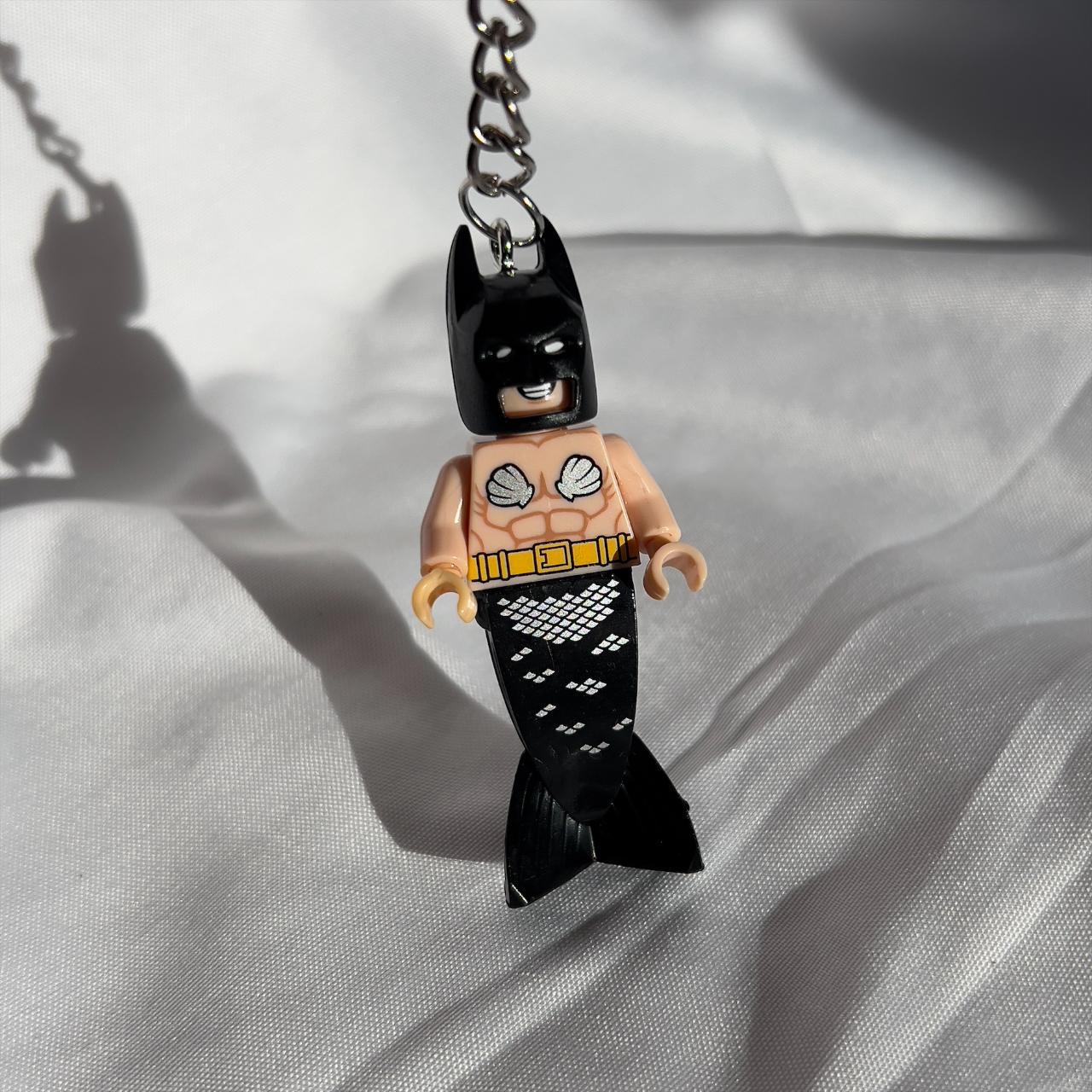 Mer-Batman Lego Keychain -- dms open for... - Depop