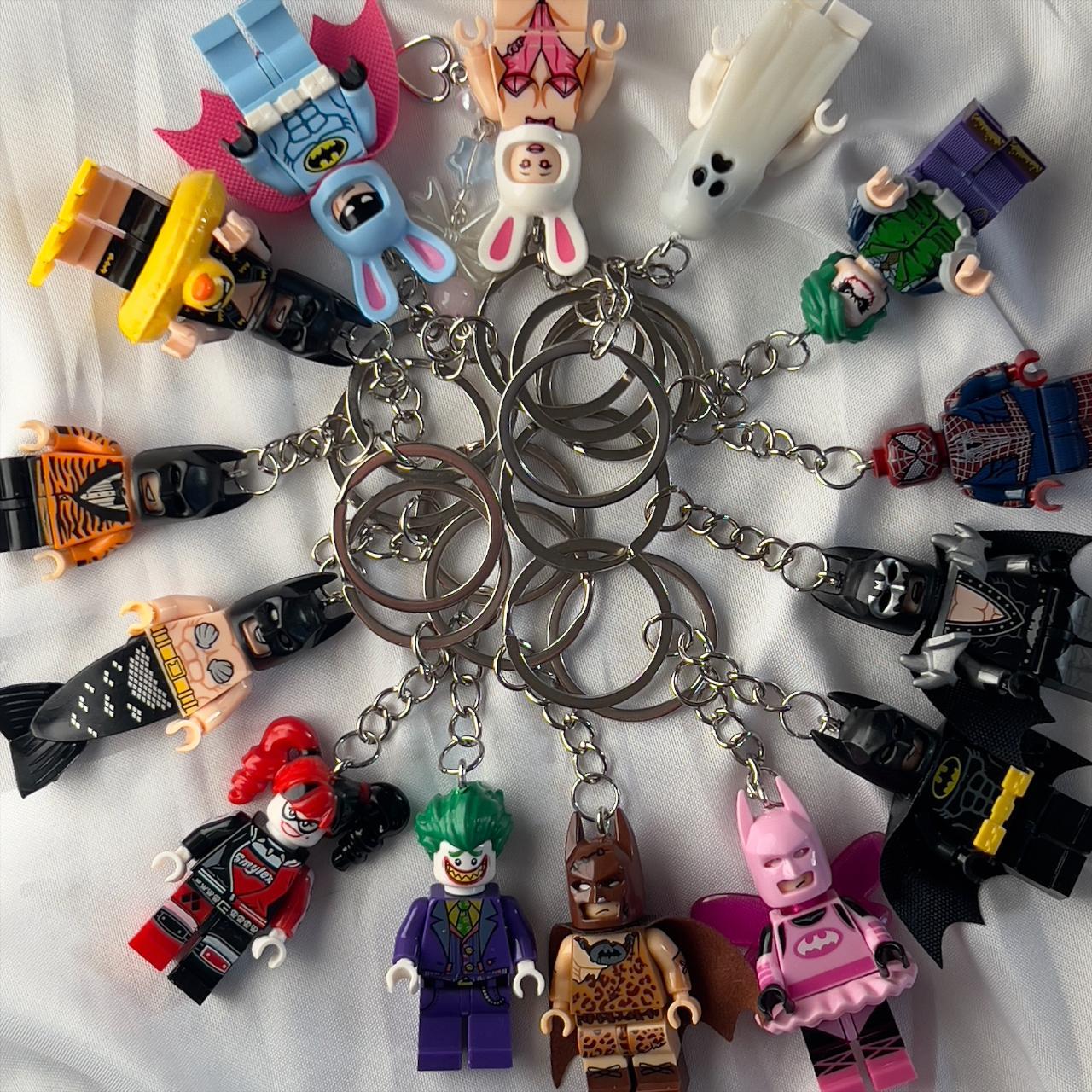 Mer-Batman Lego Keychain -- dms open for... - Depop